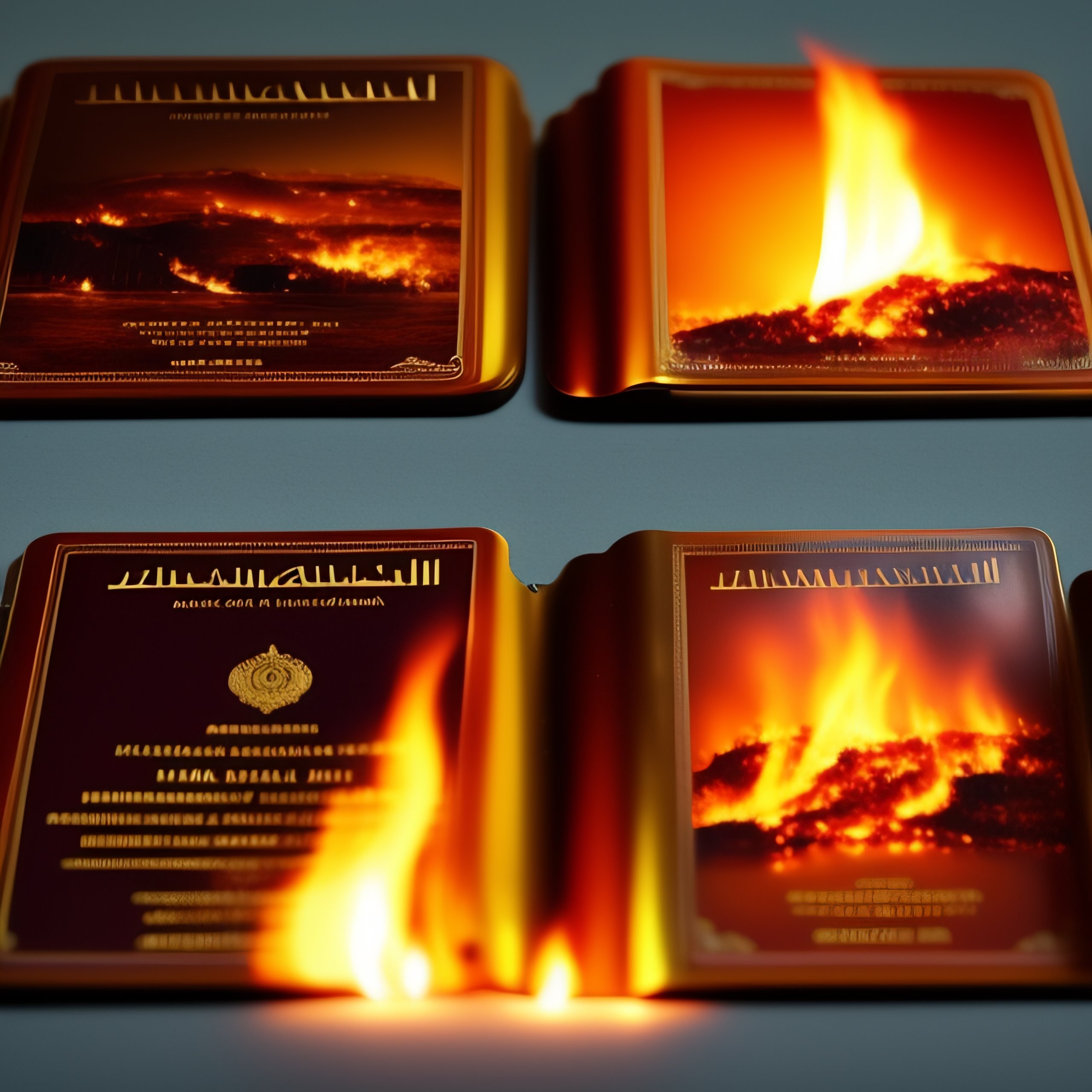 Lexica - Algerian passports in the fire