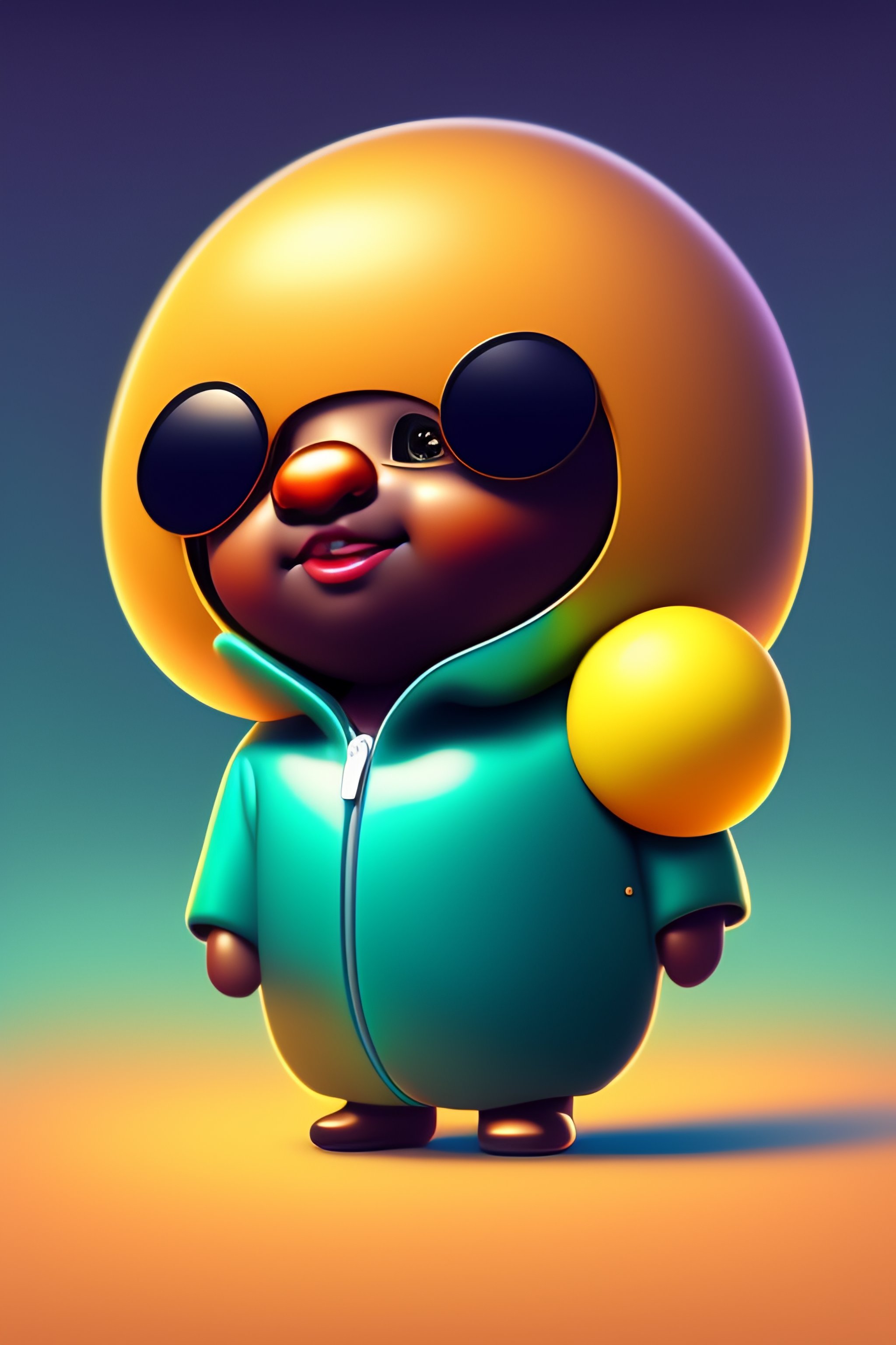 Lexica - Cute and adorable cartoon Stevie Wonder baby, fantasy ...