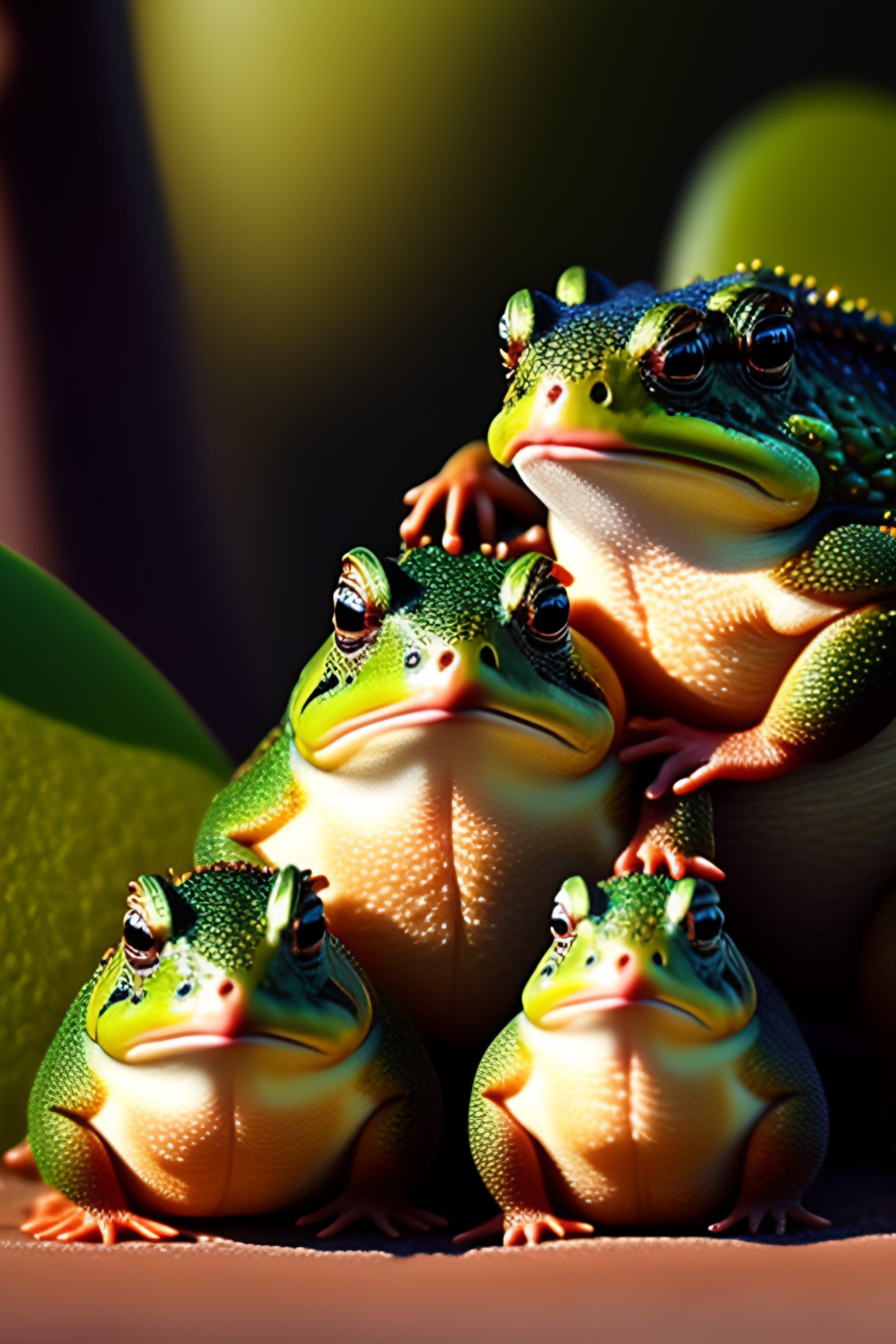 Lexica - King toad and toad family