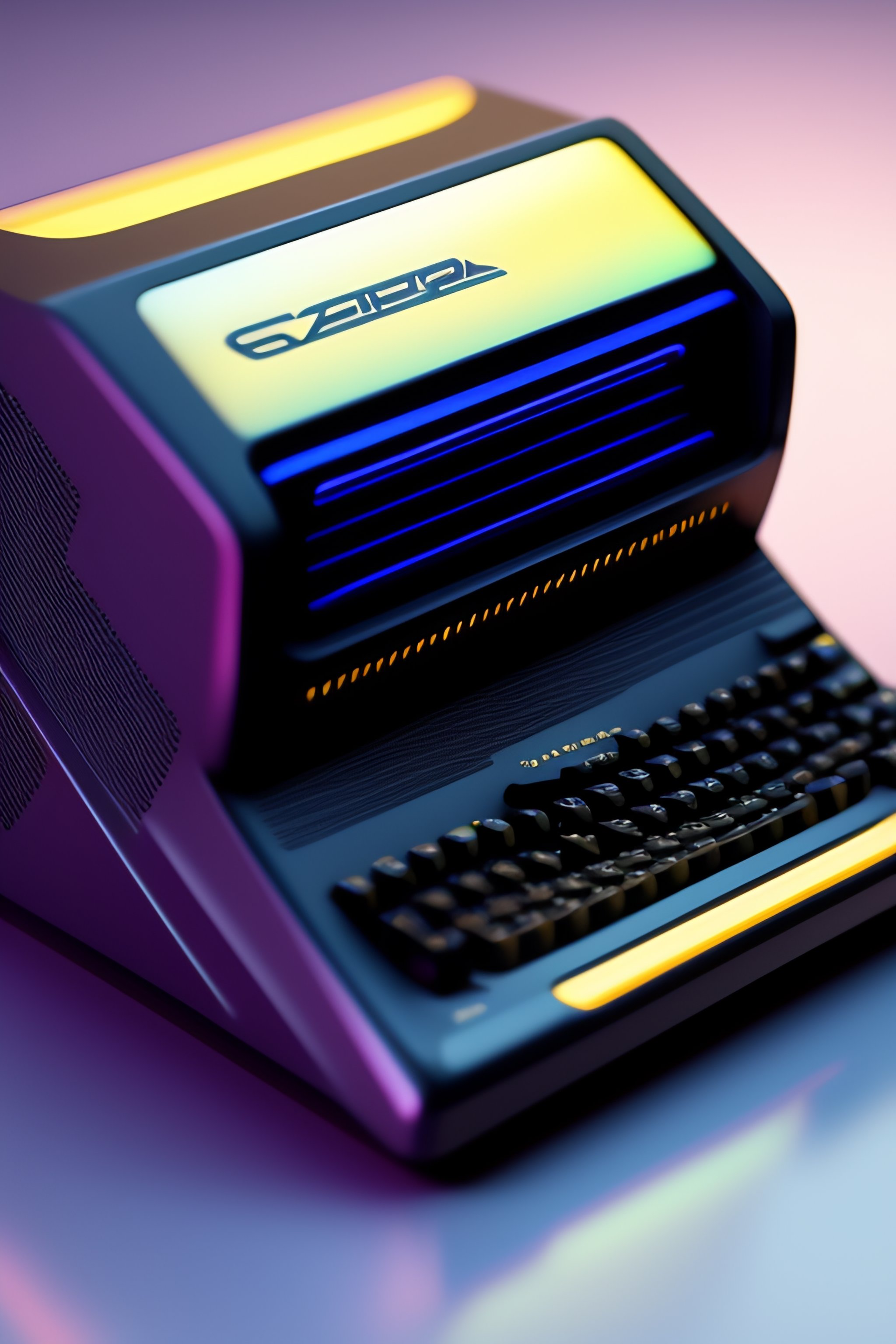 Lexica - Prototype commodore 64, cyberpunk