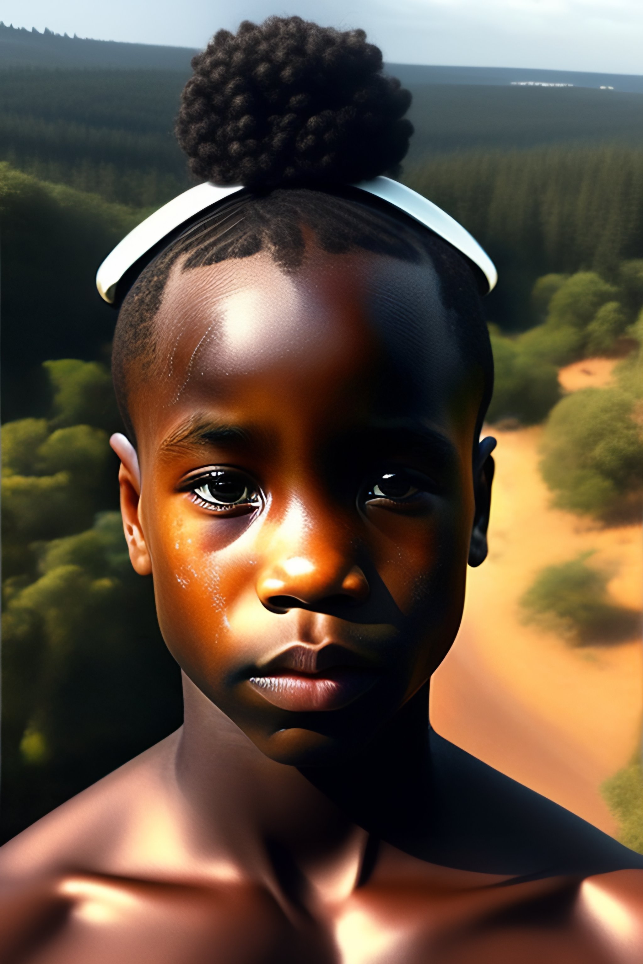 Lexica - Putin black skinned