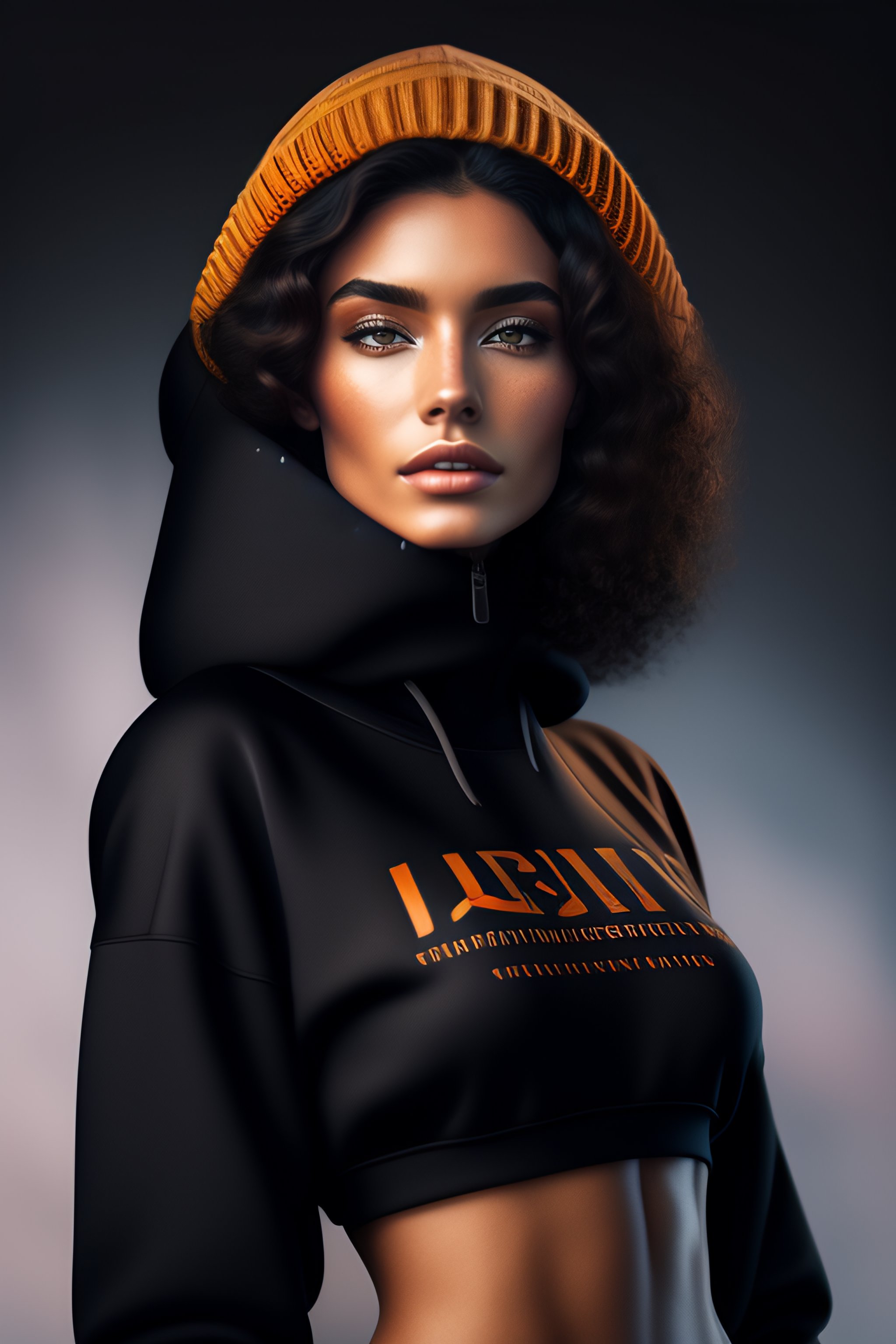 Lexica - High angle photo of a gorgeous young woman in the style of ...