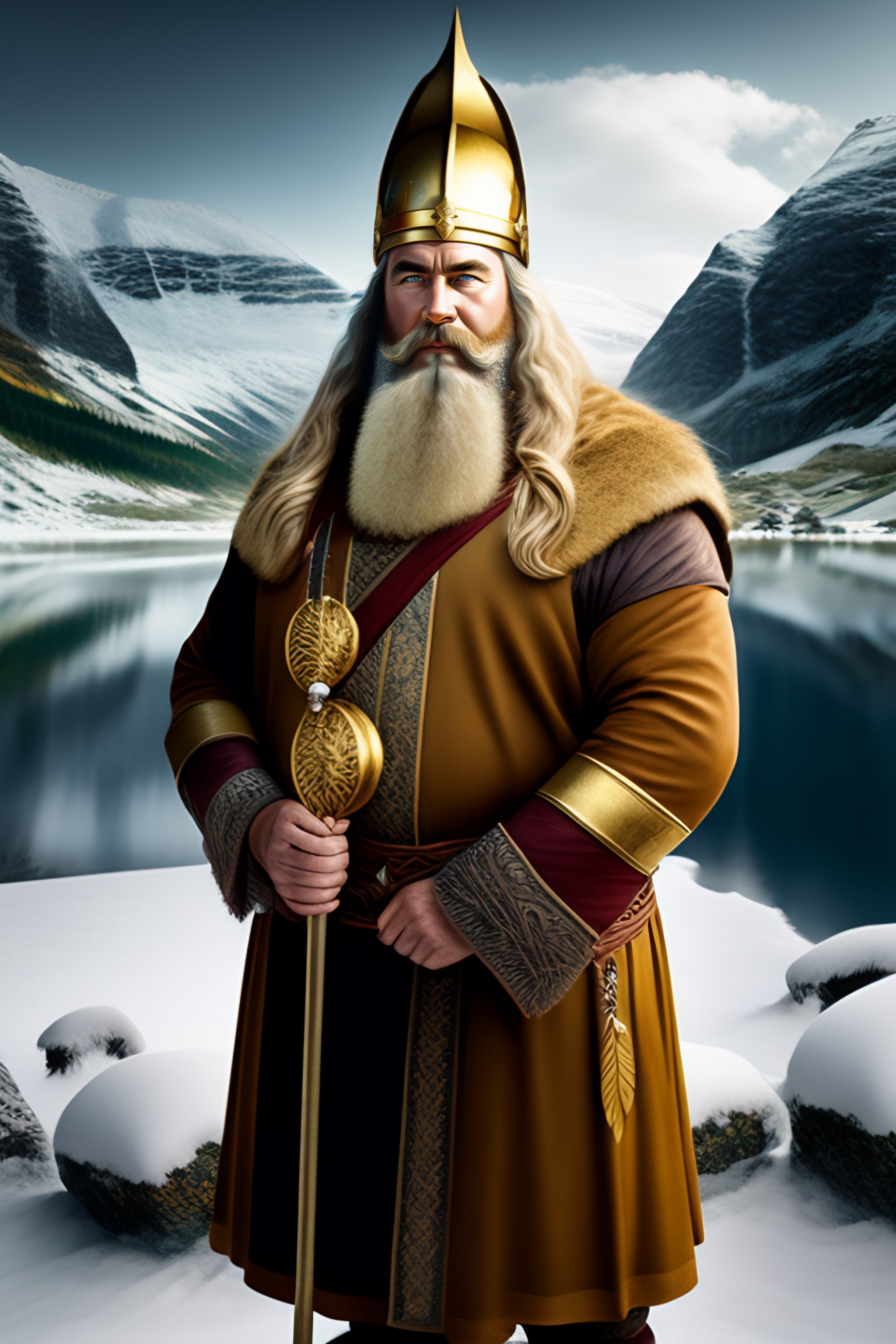 Lexica - An ancient dwarf in Viking times, Christ Hemsworth, with a ...