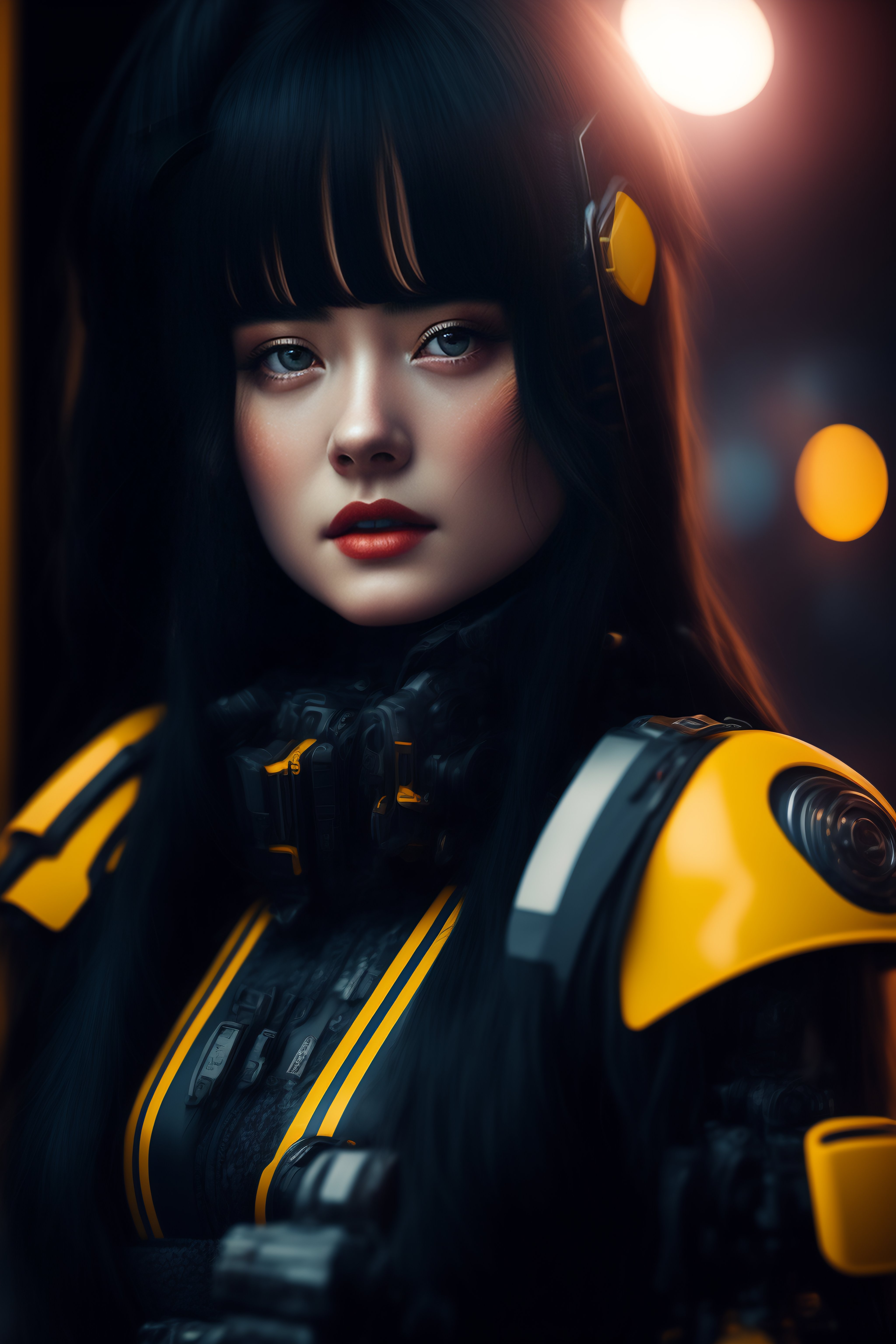 Lexica - Photoreal, cosplay, Cosplayer, cyber punk, Kanna Hashimoto ...
