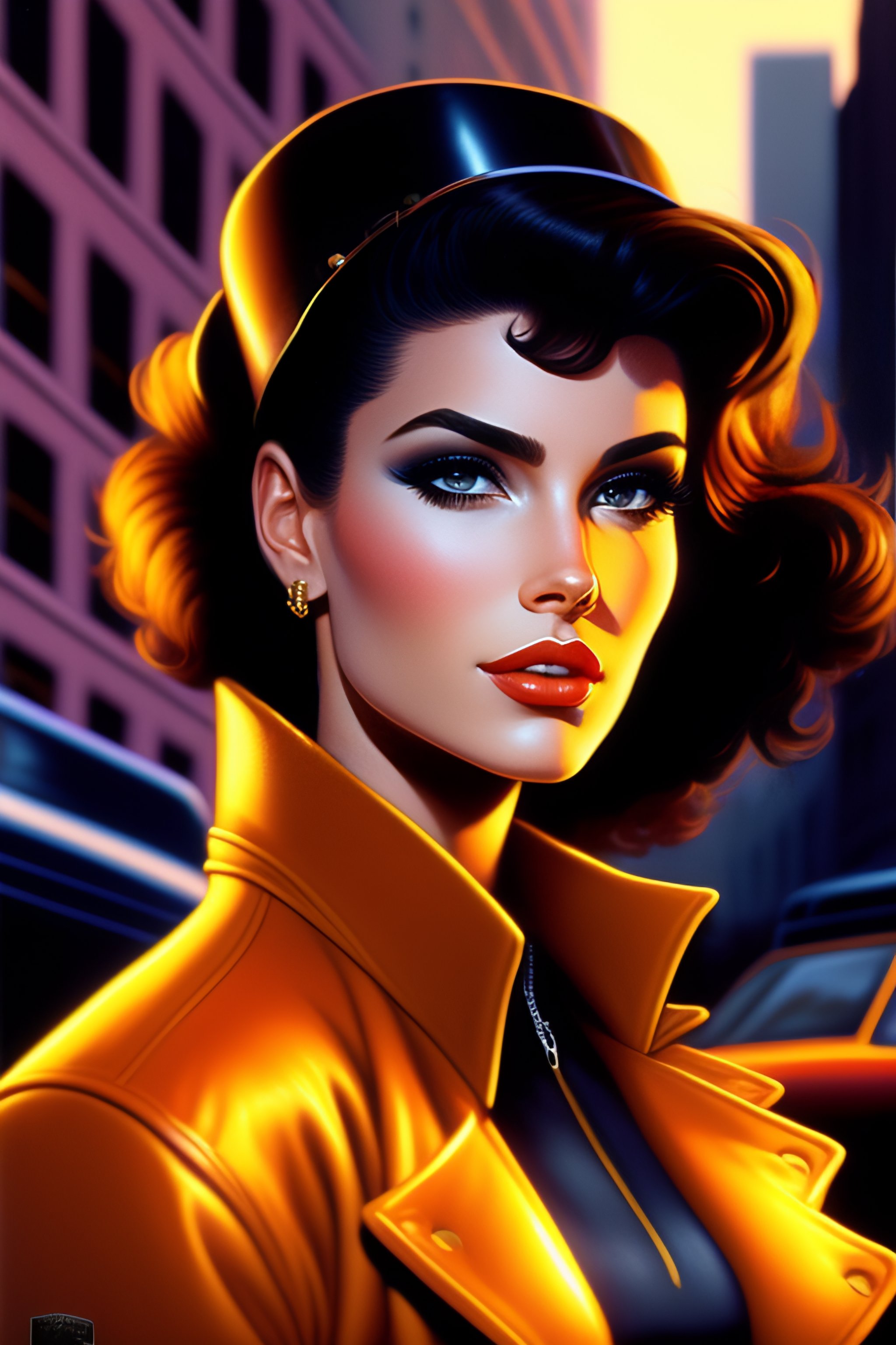 Lexica - Portrait of an attractive young female protagonist, center ...