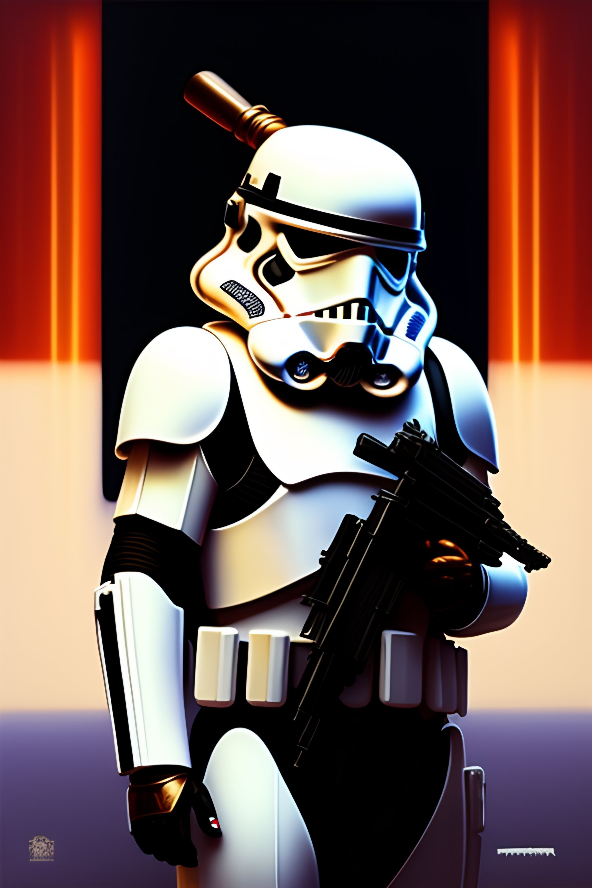 Lexica - Stormtrooper, by Hazem Taha Hussein