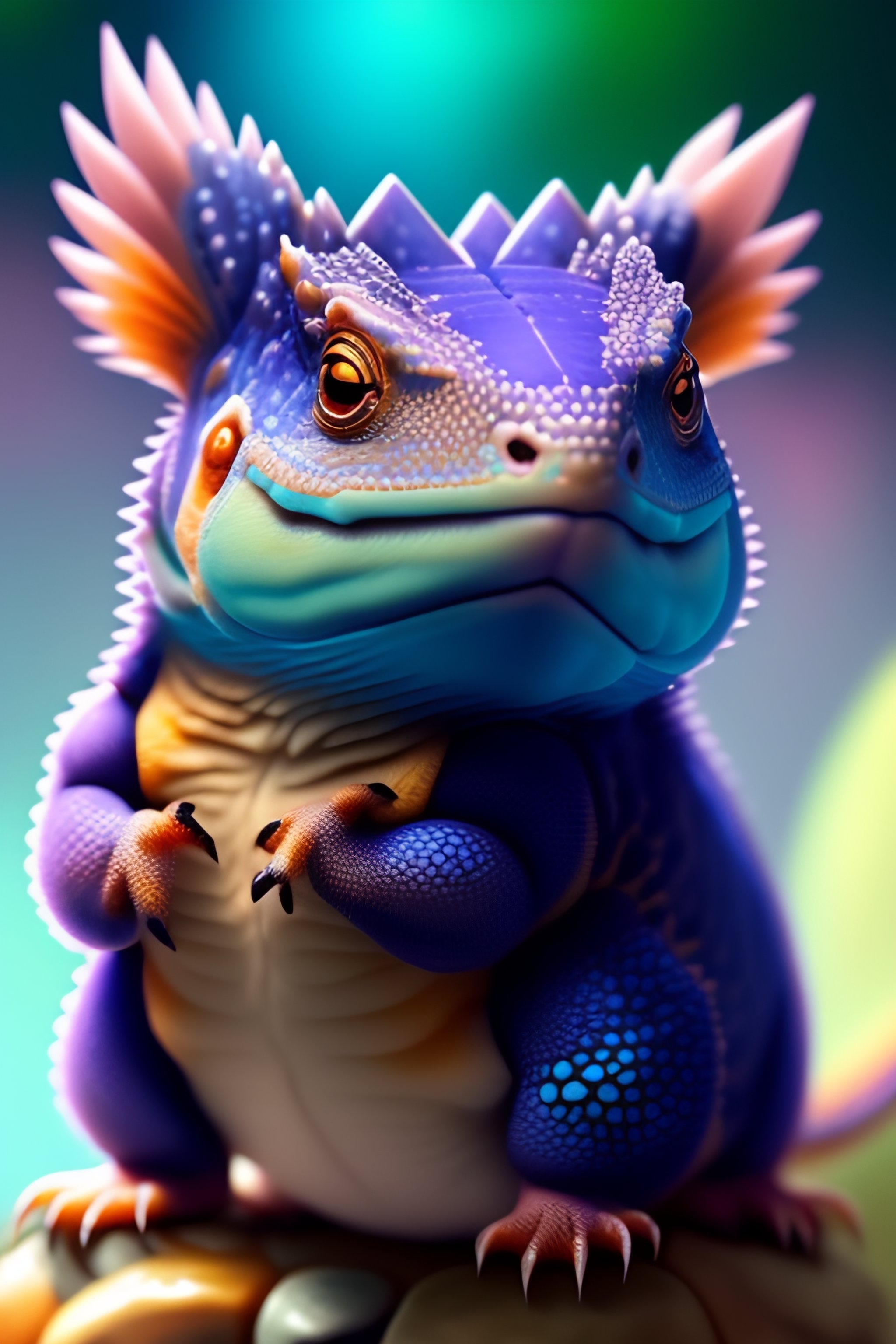 Lexica - A cute rock type pokemon that resembles a uromastyx and ...