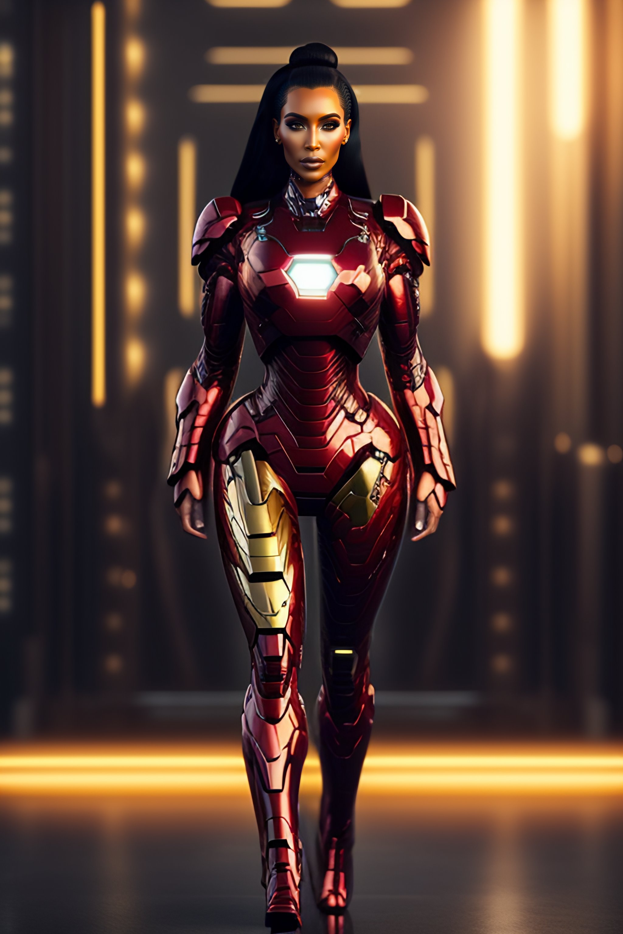 Lexica - An extremely complex and advanced cyborg iron man body build ...