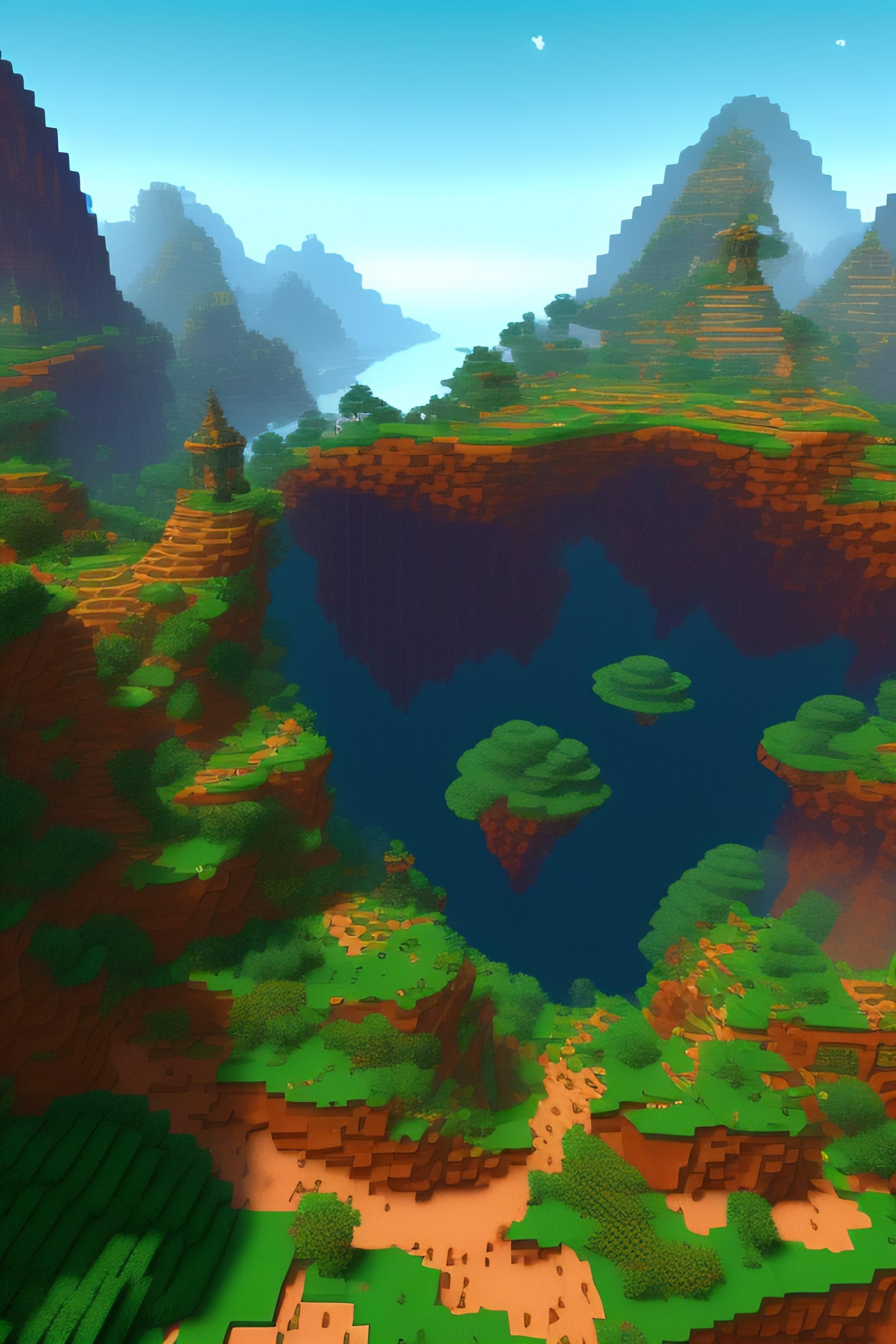 Lexica - Background of a Minecraft rpg world