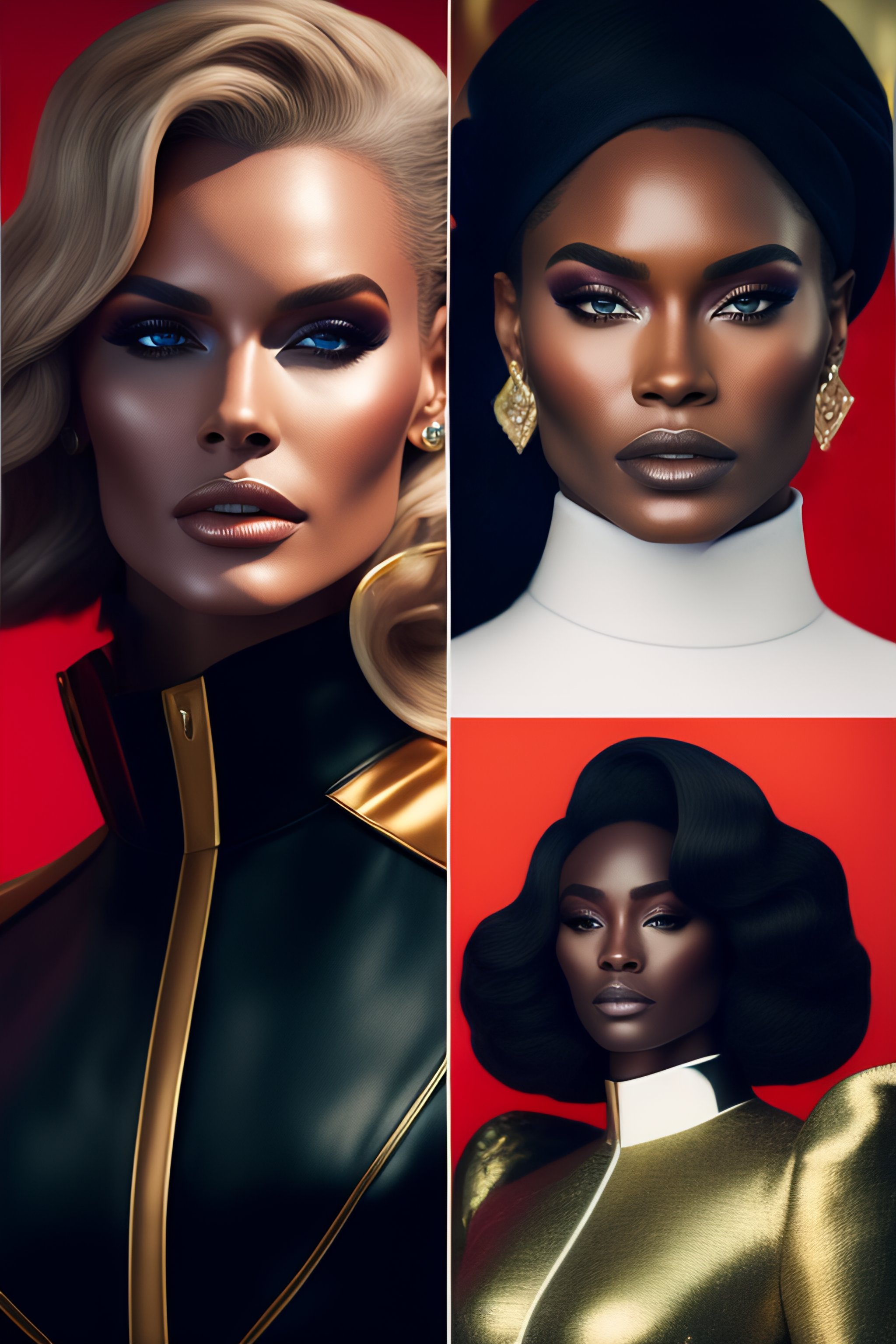 Lexica - Voltron styled by annie leibovitz, posing, old hollywood ...