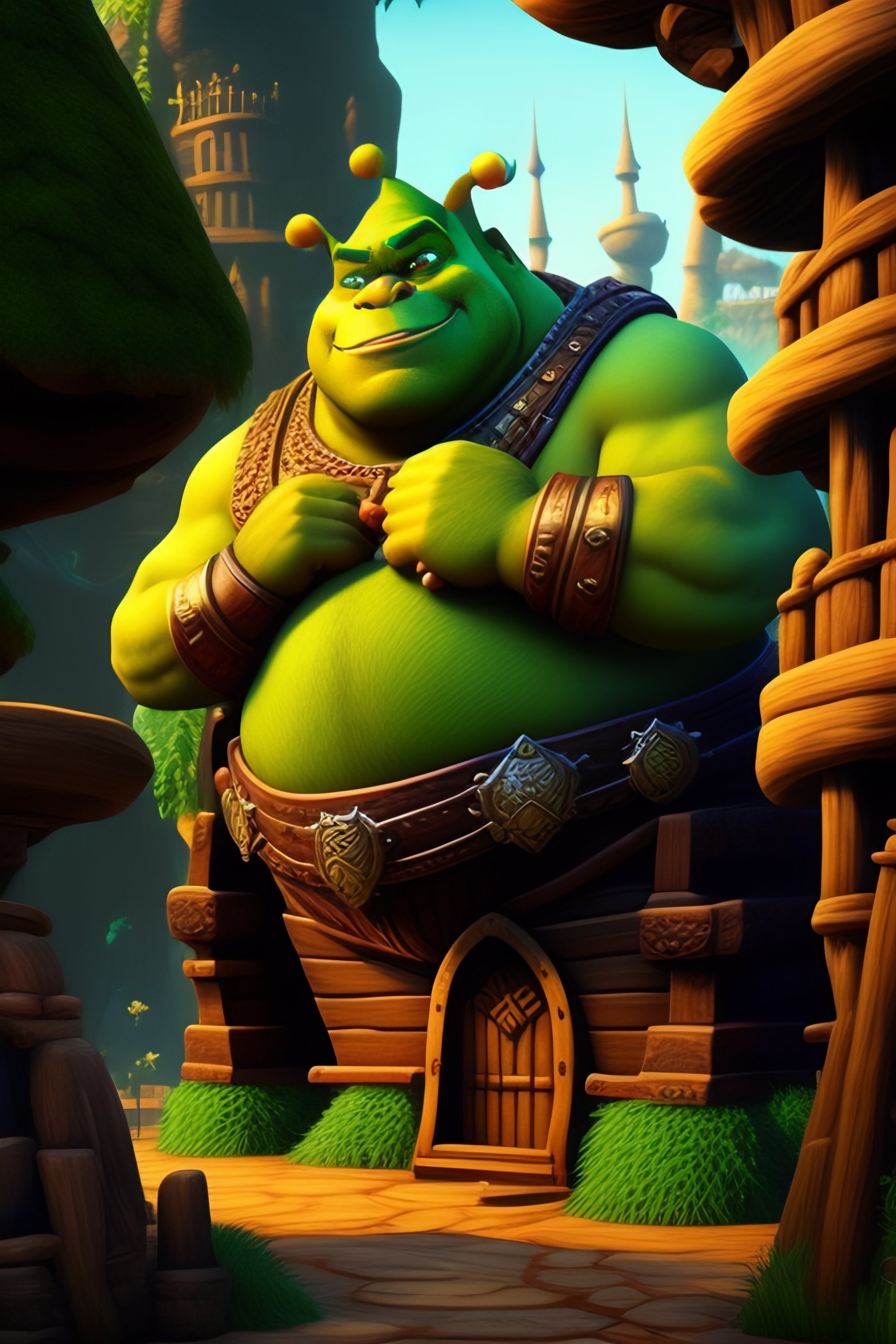 Lexica - "World of Shrek" PC Game cover