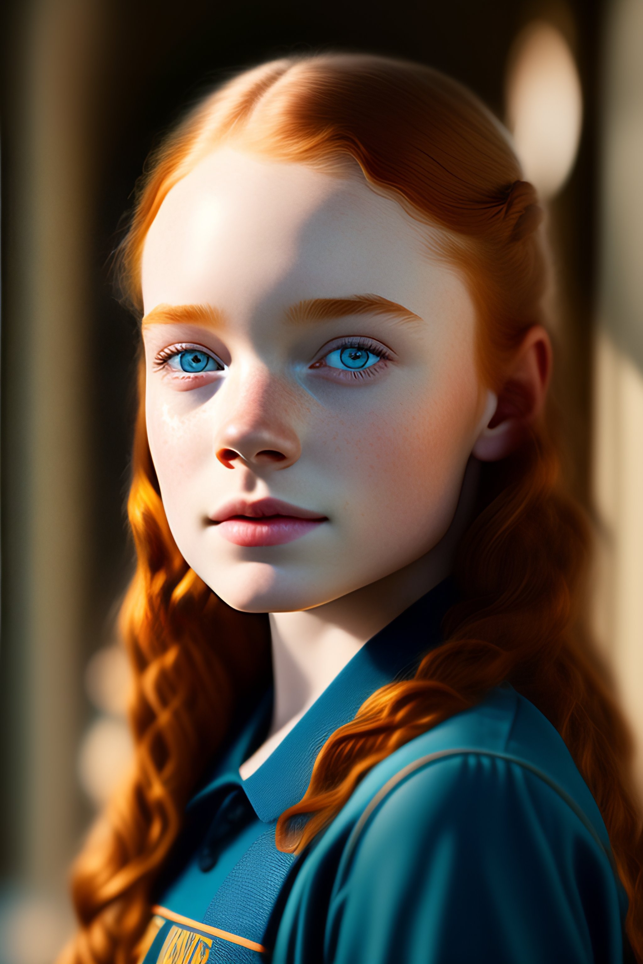 Lexica - Epicmasterpiede young ginger Sadie Elizabeth Sink, sweaty skin ...