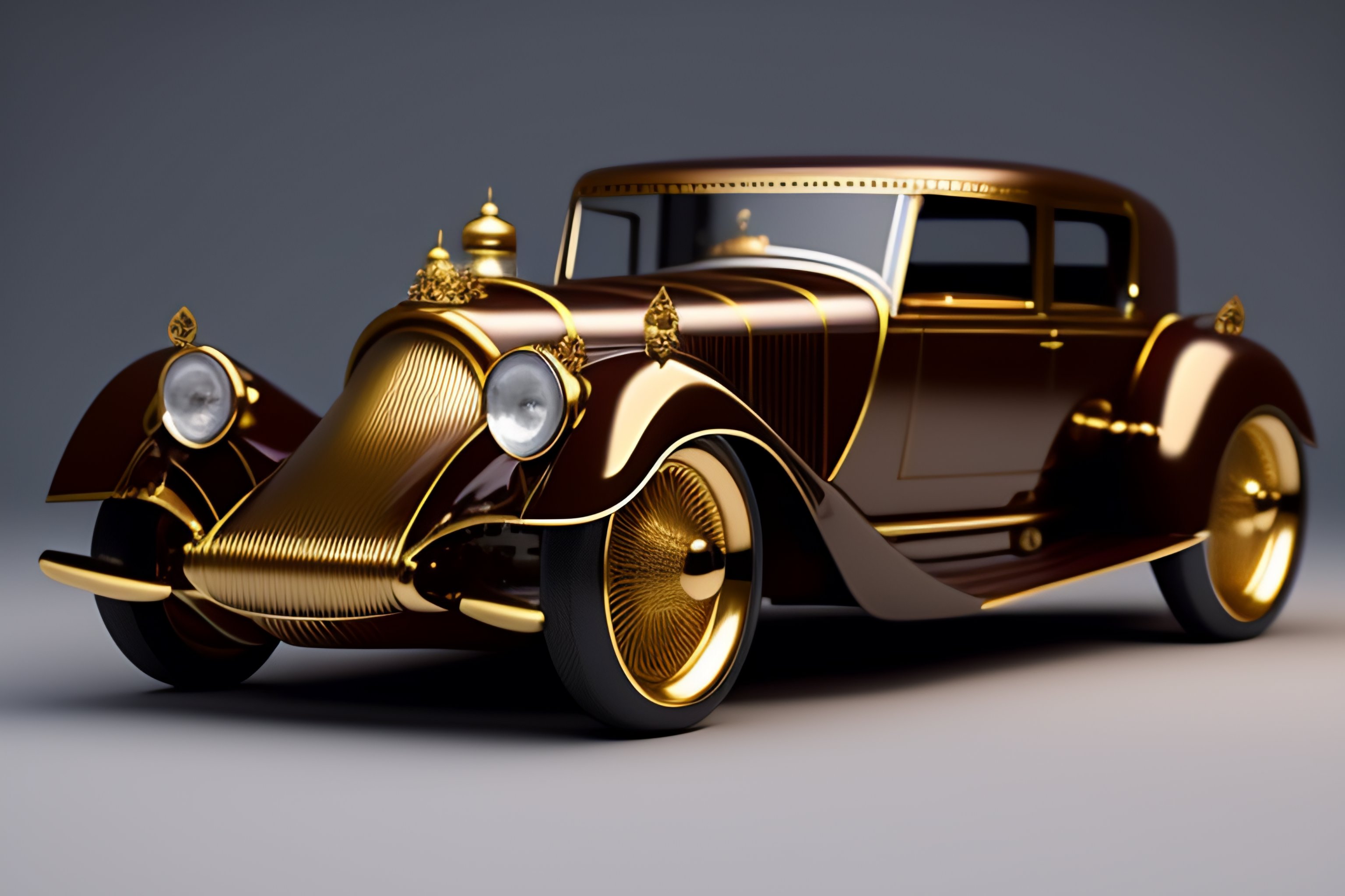 Lexica - Symmetrical and proportionate STEAMPUNK CAR!!, inspired by ...