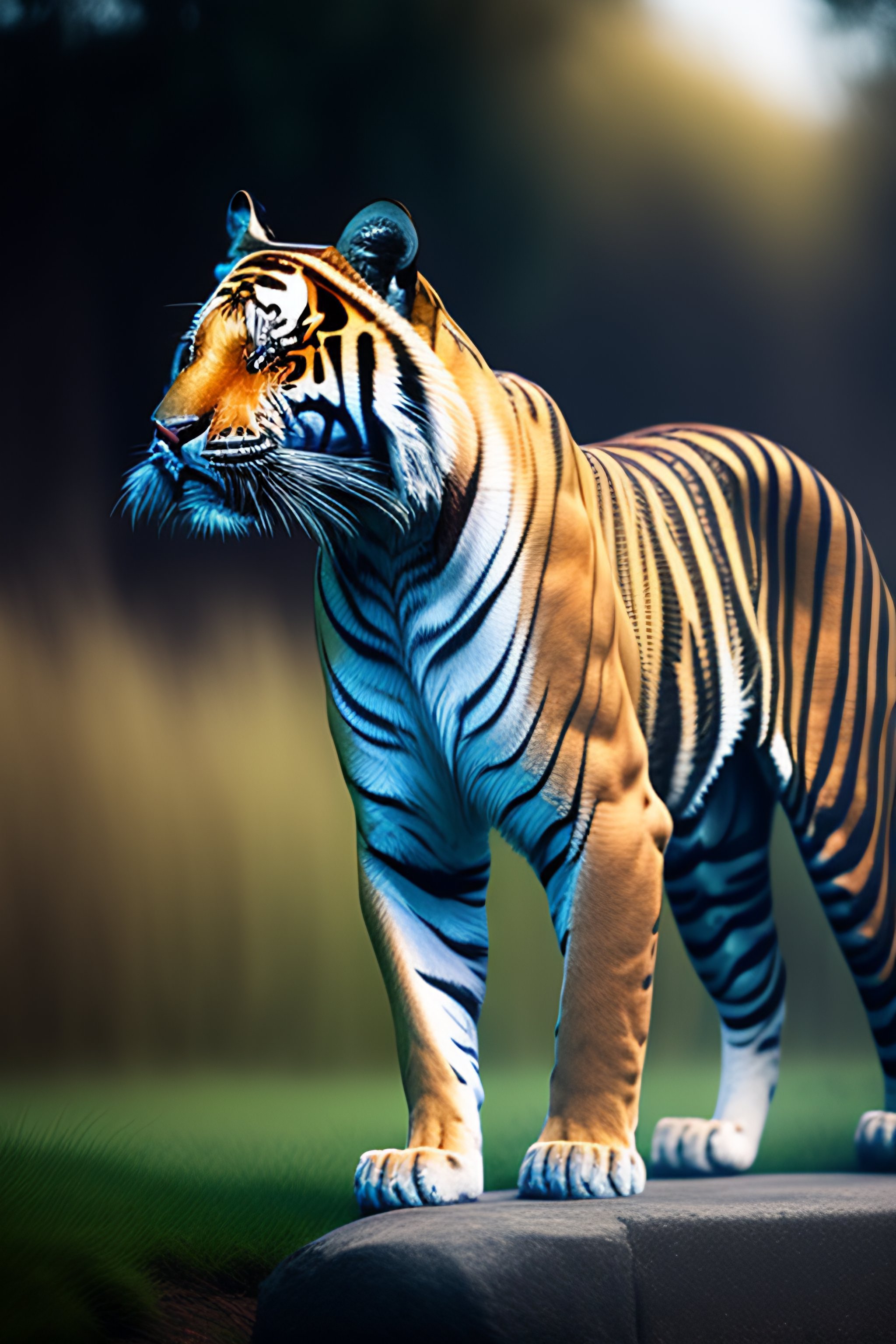 Lexica - Deiselpunk digi white tiger