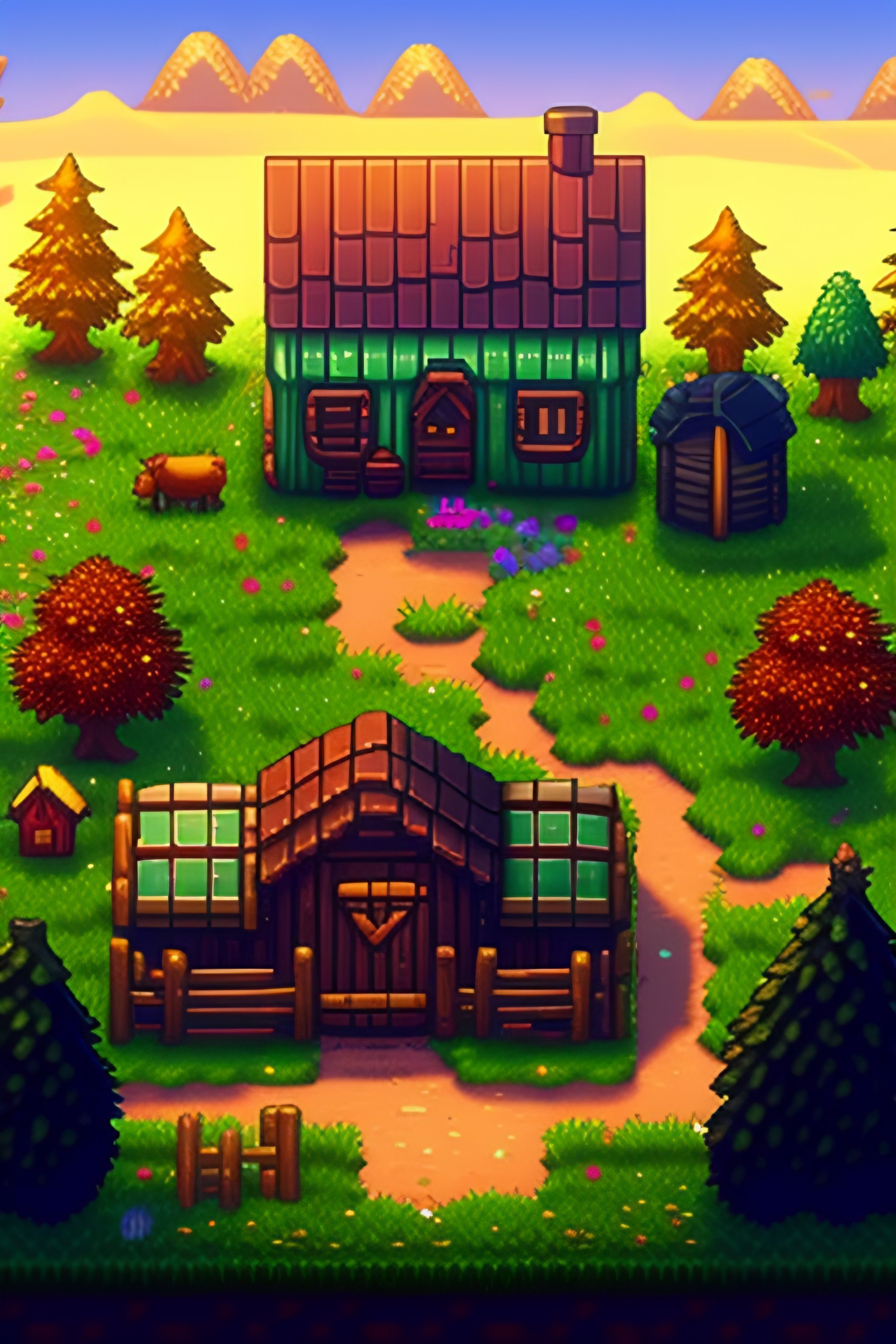 Lexica - Stardew valley grandpa's farm, very realistic