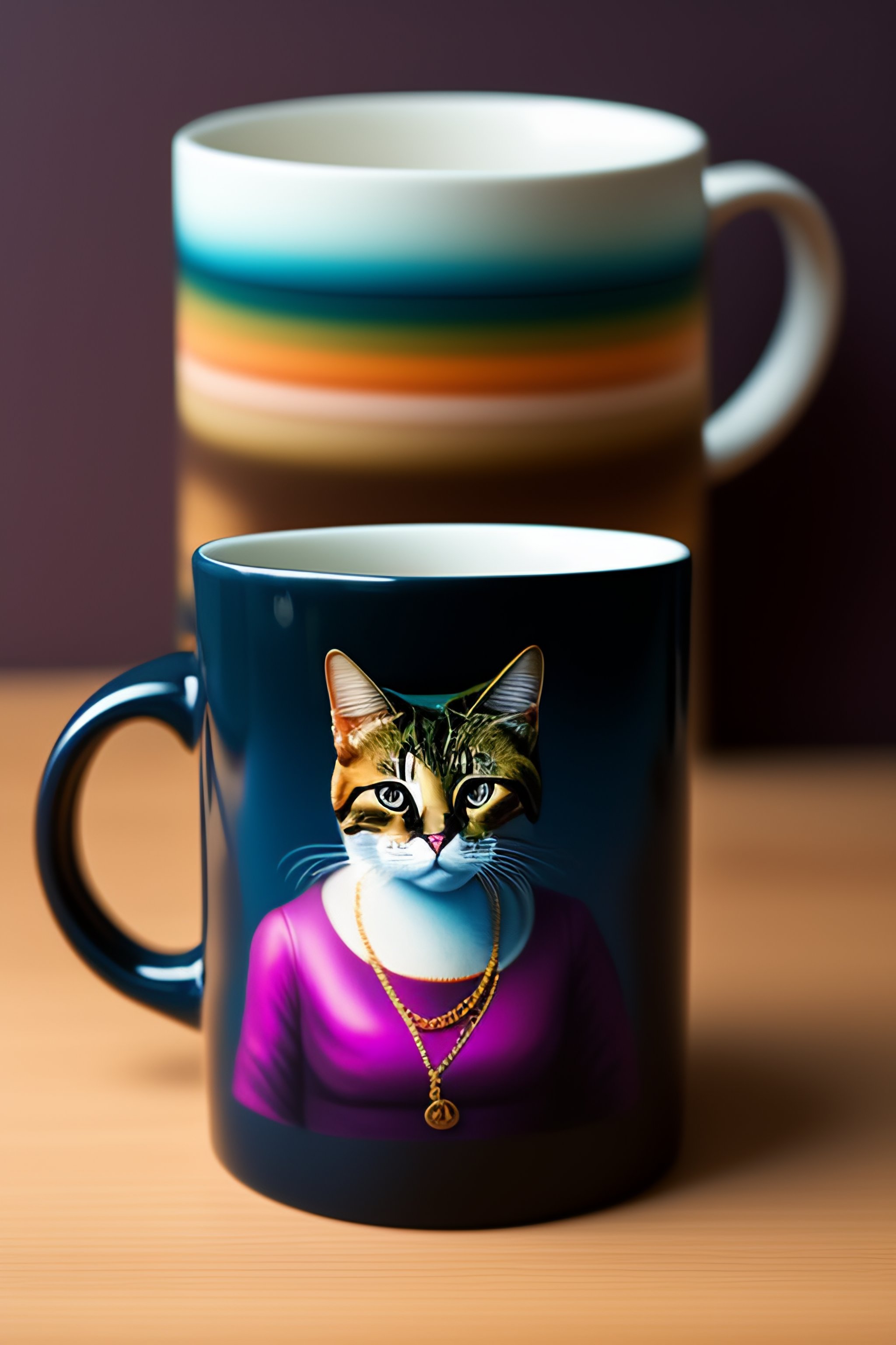 Lexica - "Cat Lady" mug