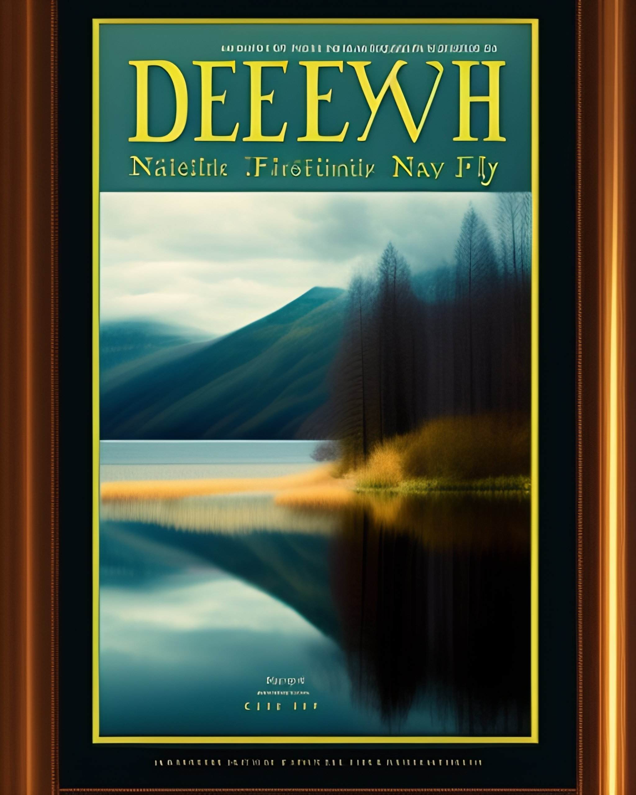 Lexica - Book cover, Lew Beech Fly Fishing Detective
