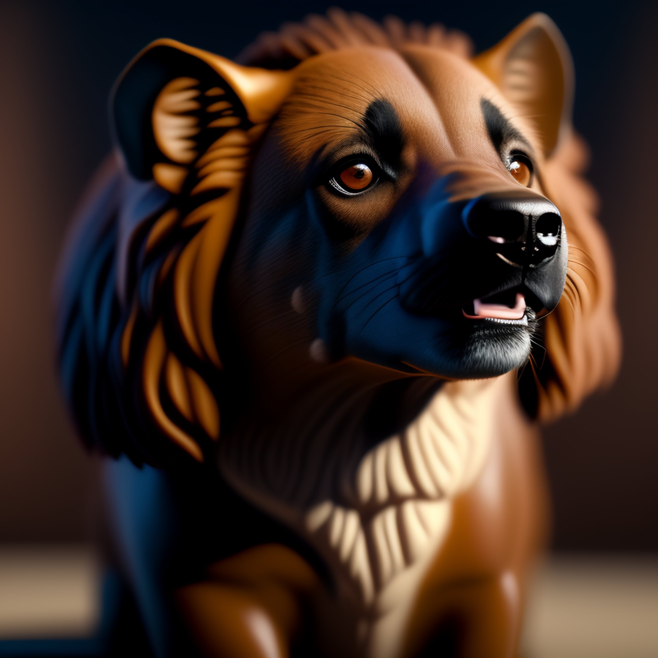 Lexica - Kamala Harris' face on a hyena's body, laughing, funko ...