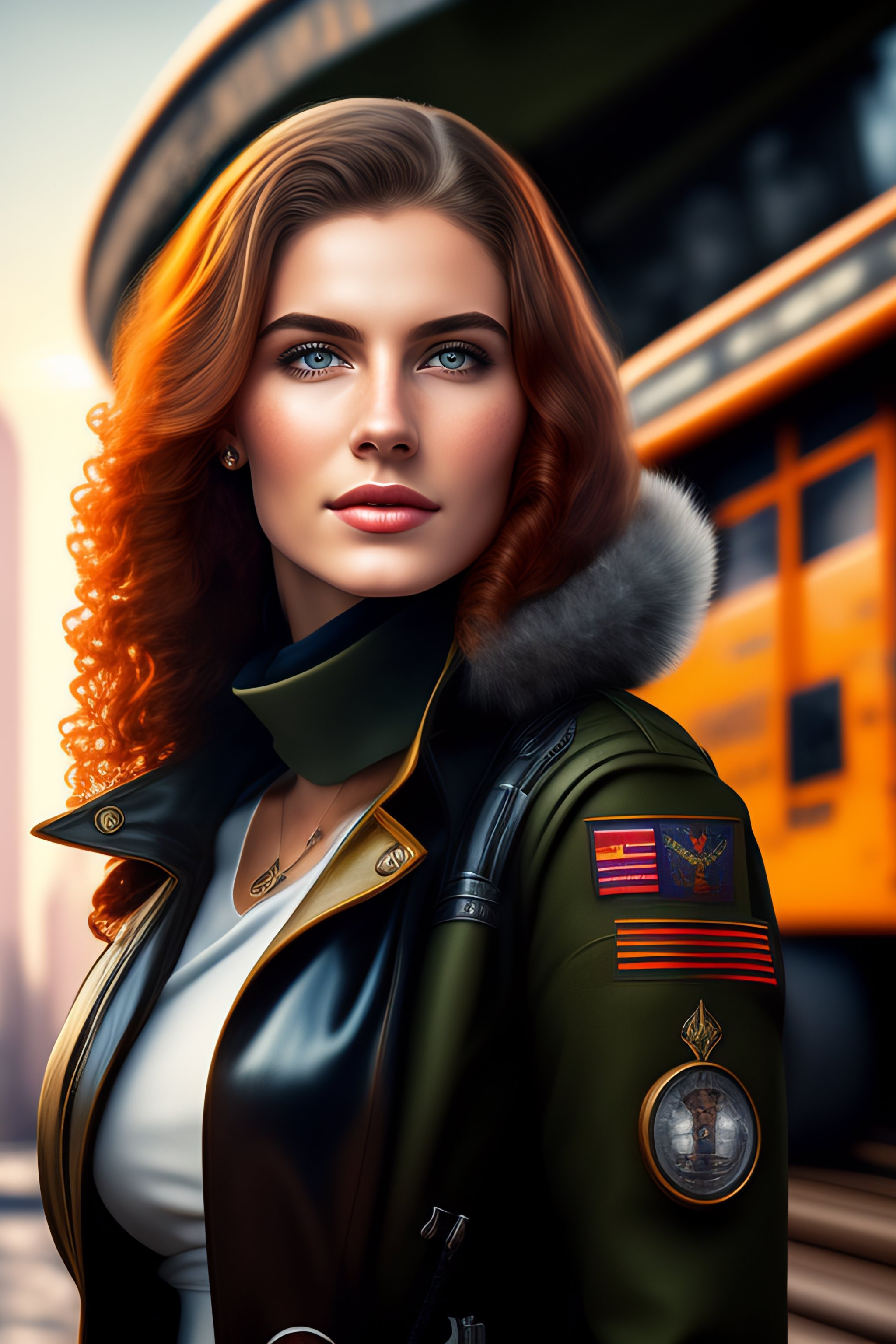 Lexica - Woman 20 years old portrait, realistic photo, fine, sharpness ...