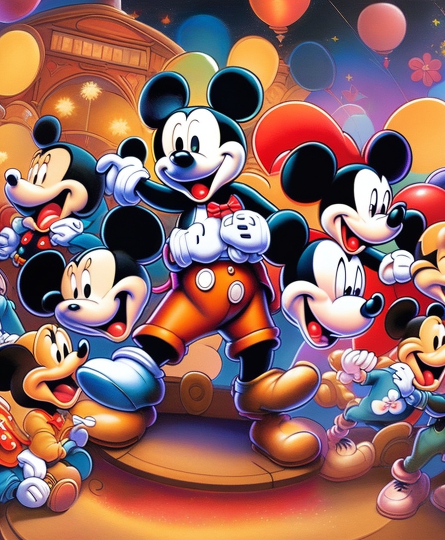 Lexica - A magical illustration capturing the enduring appeal of Mickey ...