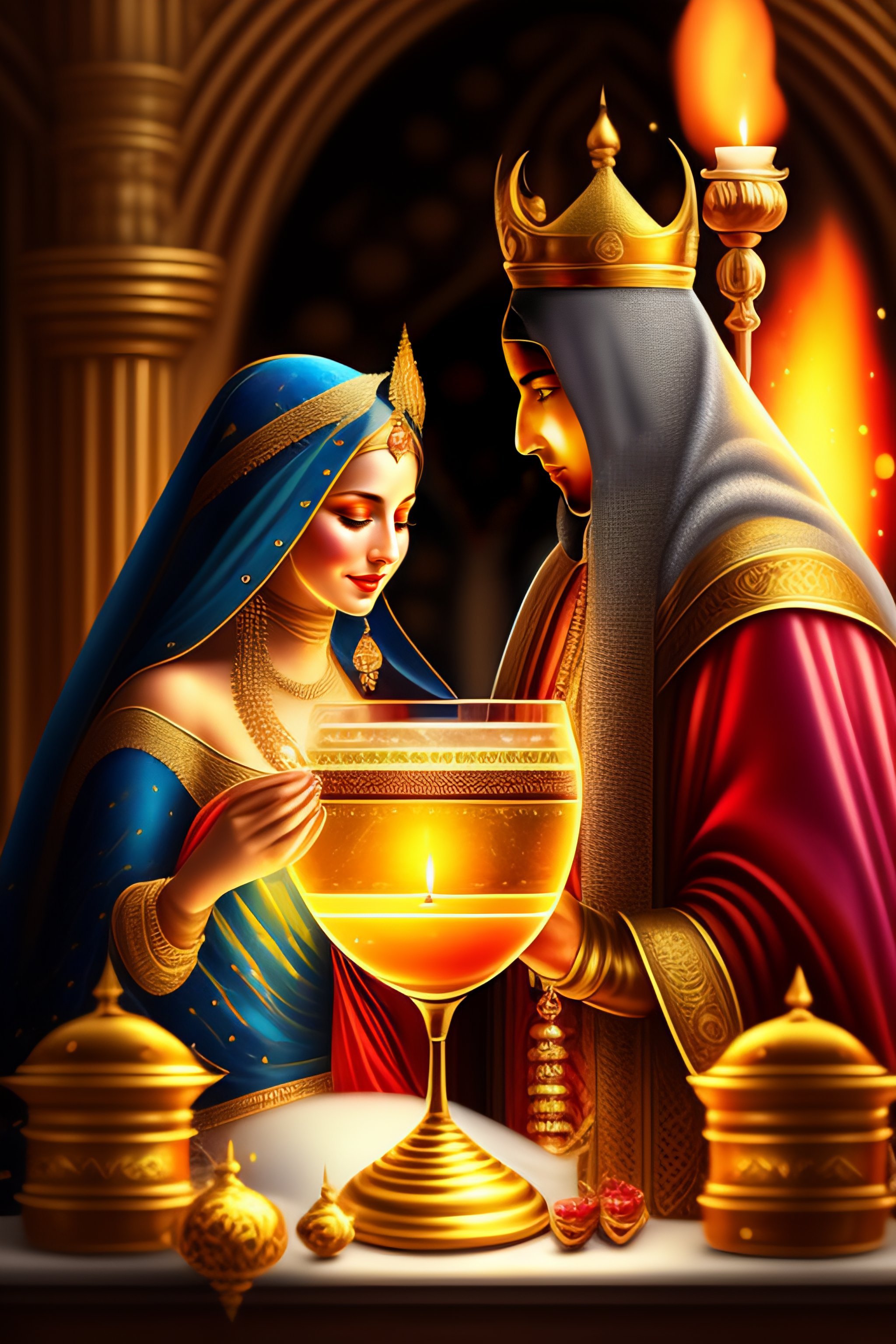 Lexica - Happy New Year Wishes; detailed; digital art; medieval ...