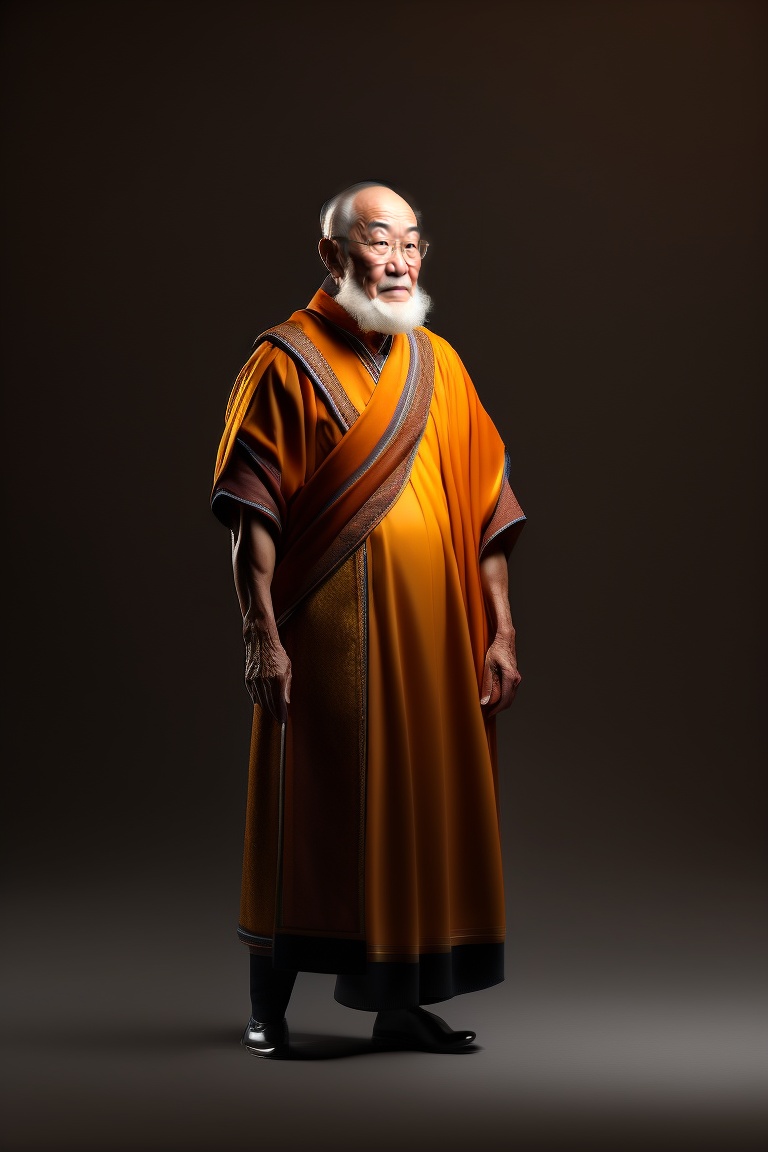 Lexica - Monk old man model pose, hyper-realistic, ultra detailed, high ...