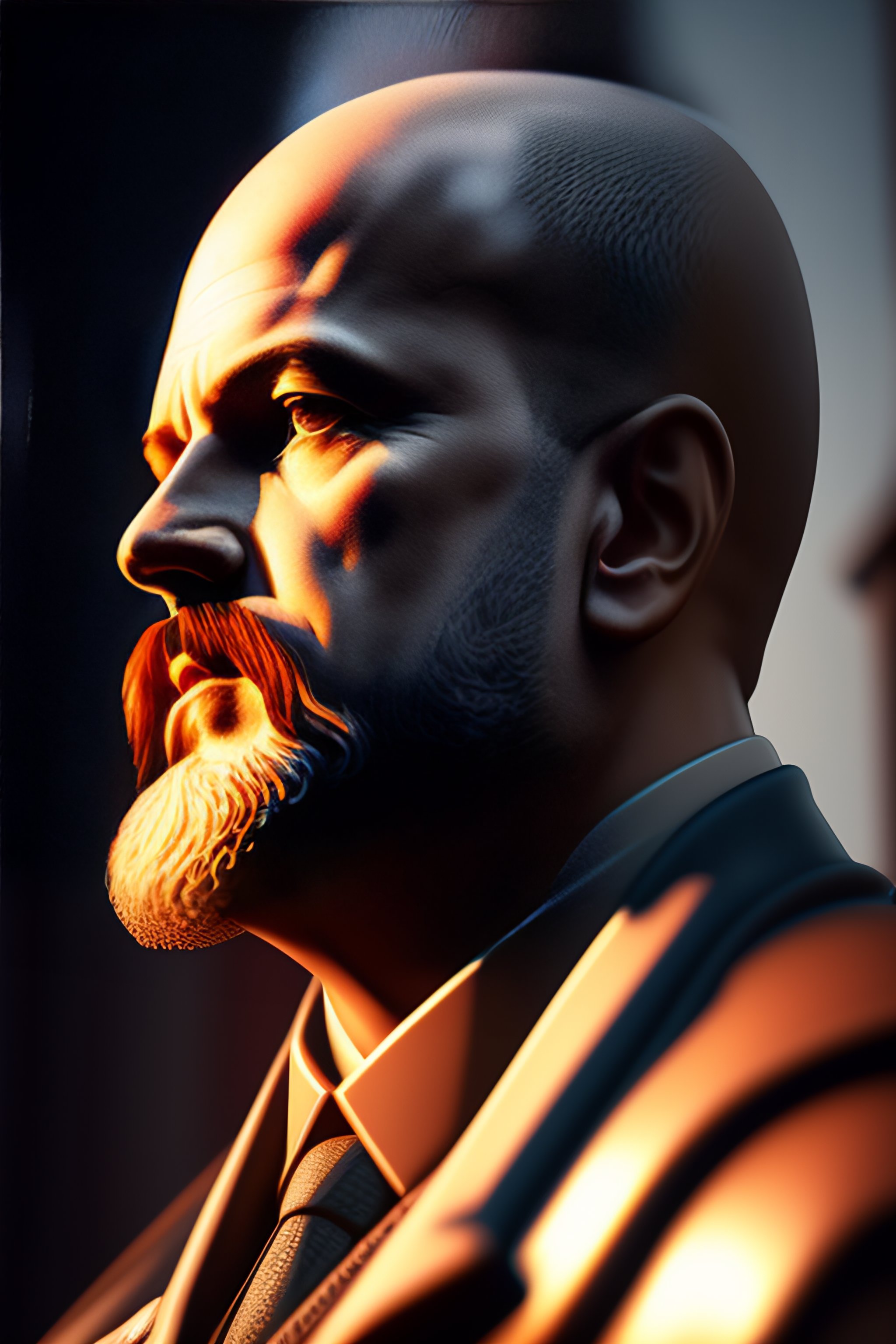 Lexica - Portrait of Lenin. Using 8K high definition. Intricate ...