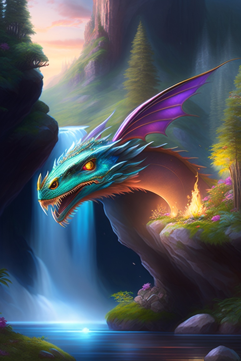 Lexica - Envision a wondrous fantasy world teeming with enchantment ...