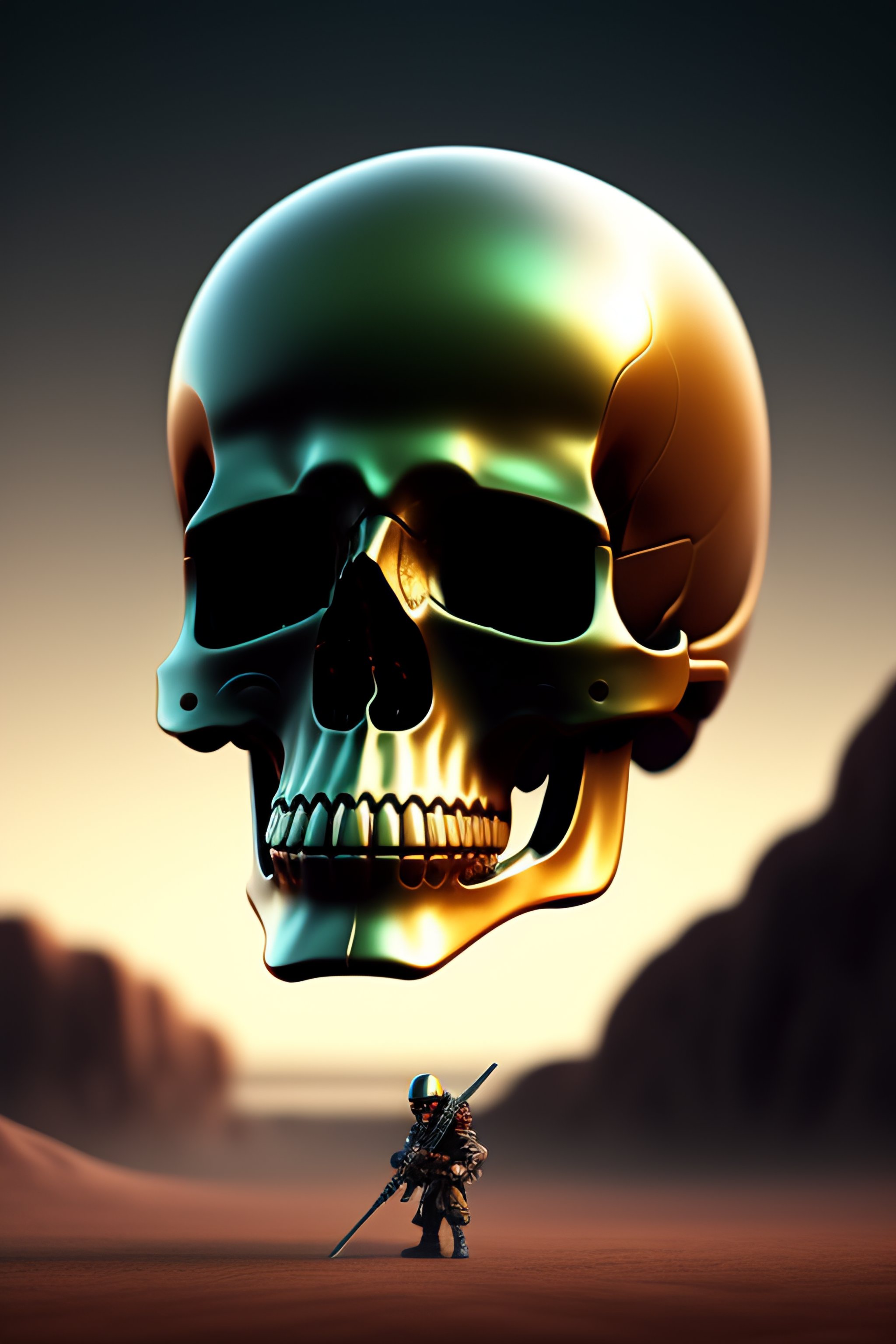 Lexica - Surprised by enemy, enemy skull