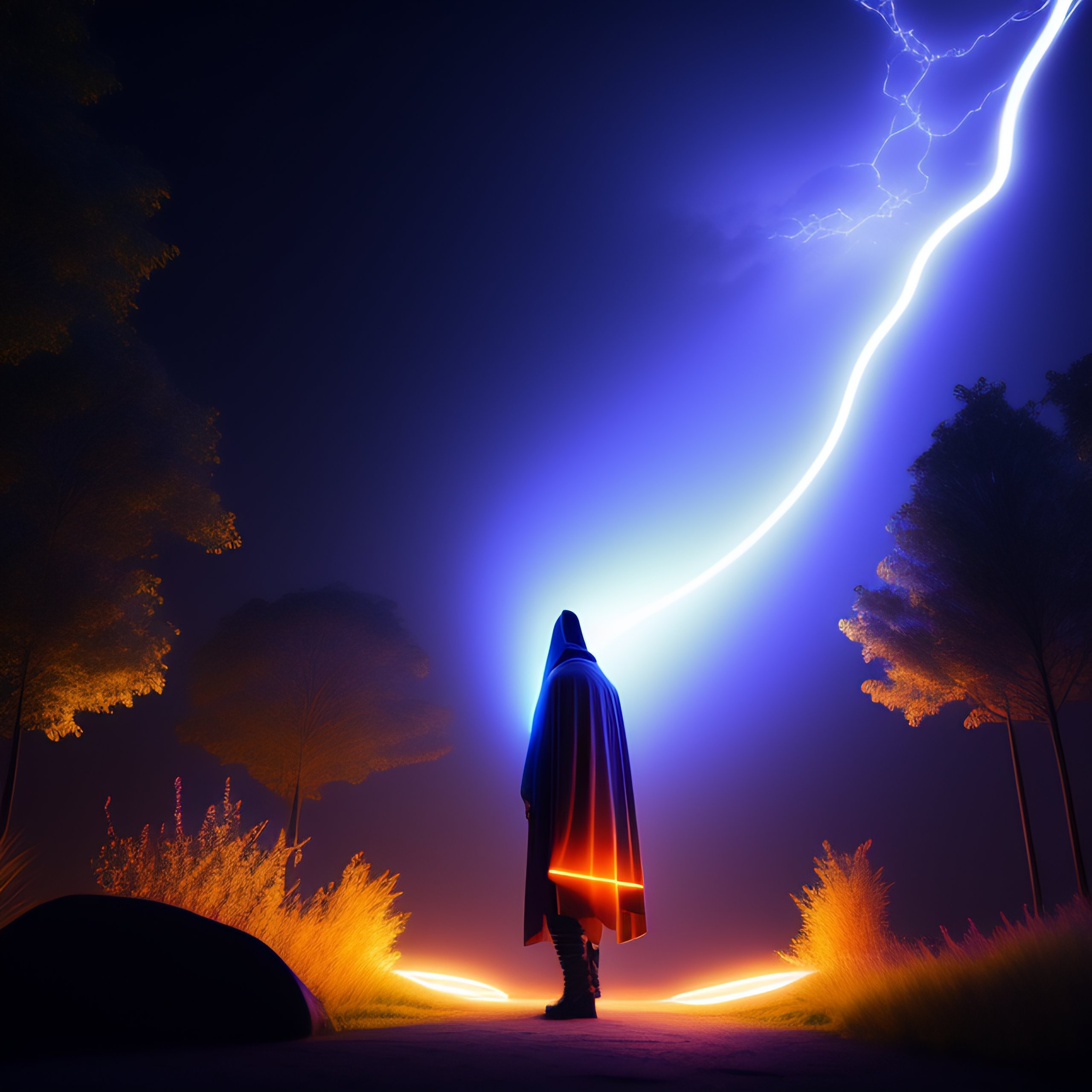 Lexica - The god of lightning and thunderbolt, a whip in his hands, his ...