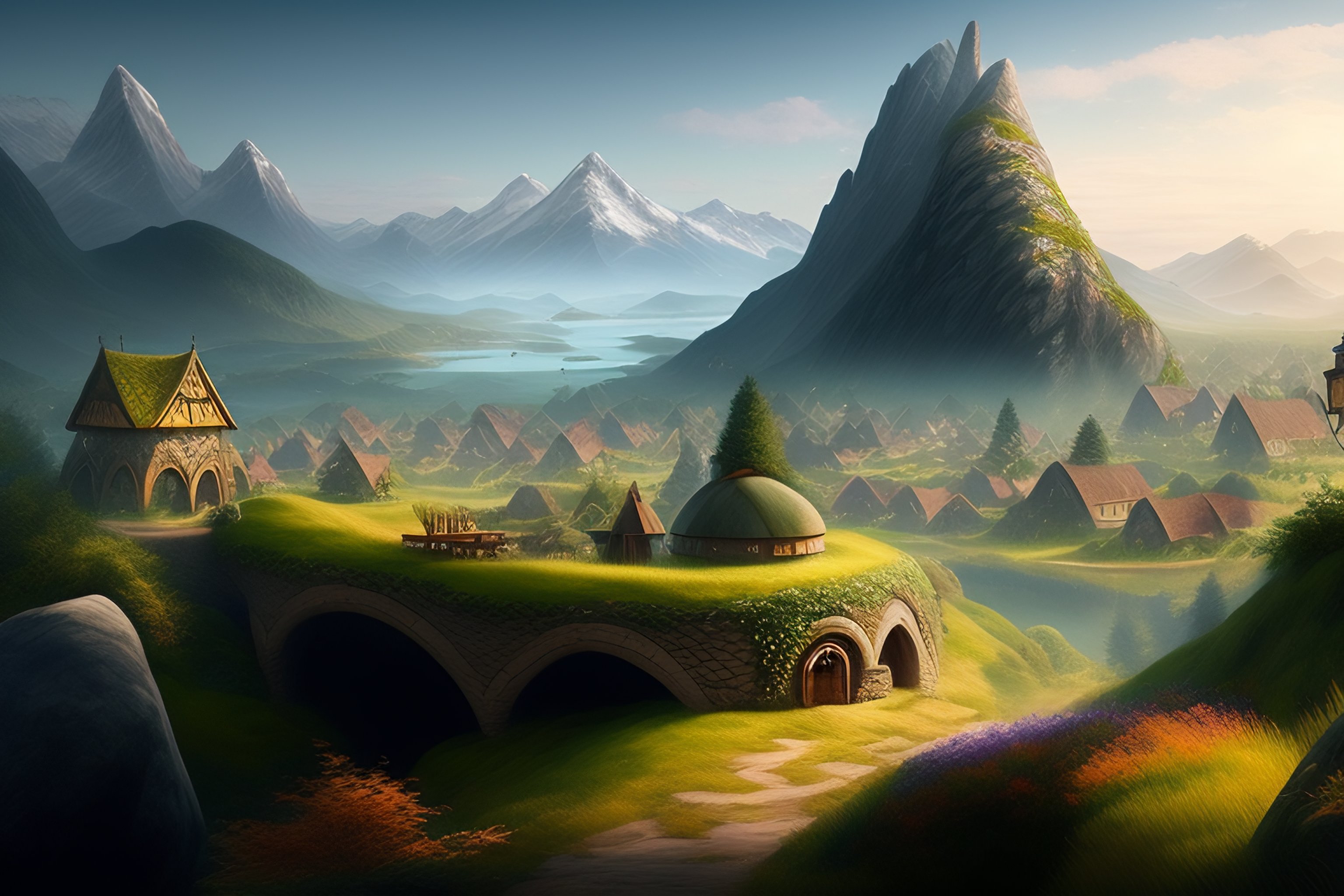 Lexica - A hobbit city