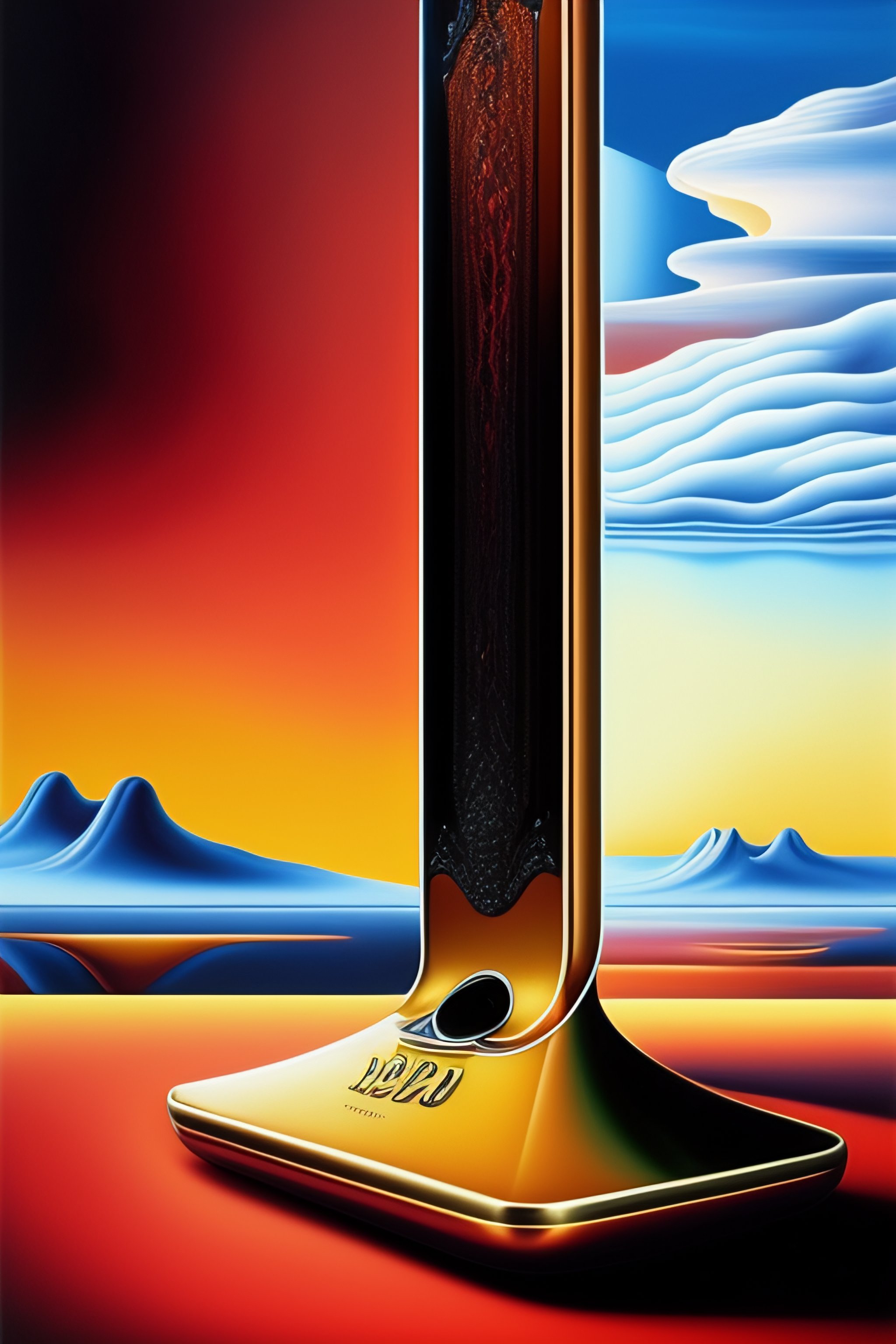 Lexica - Painting by salvador dali feauturing melting cell phones