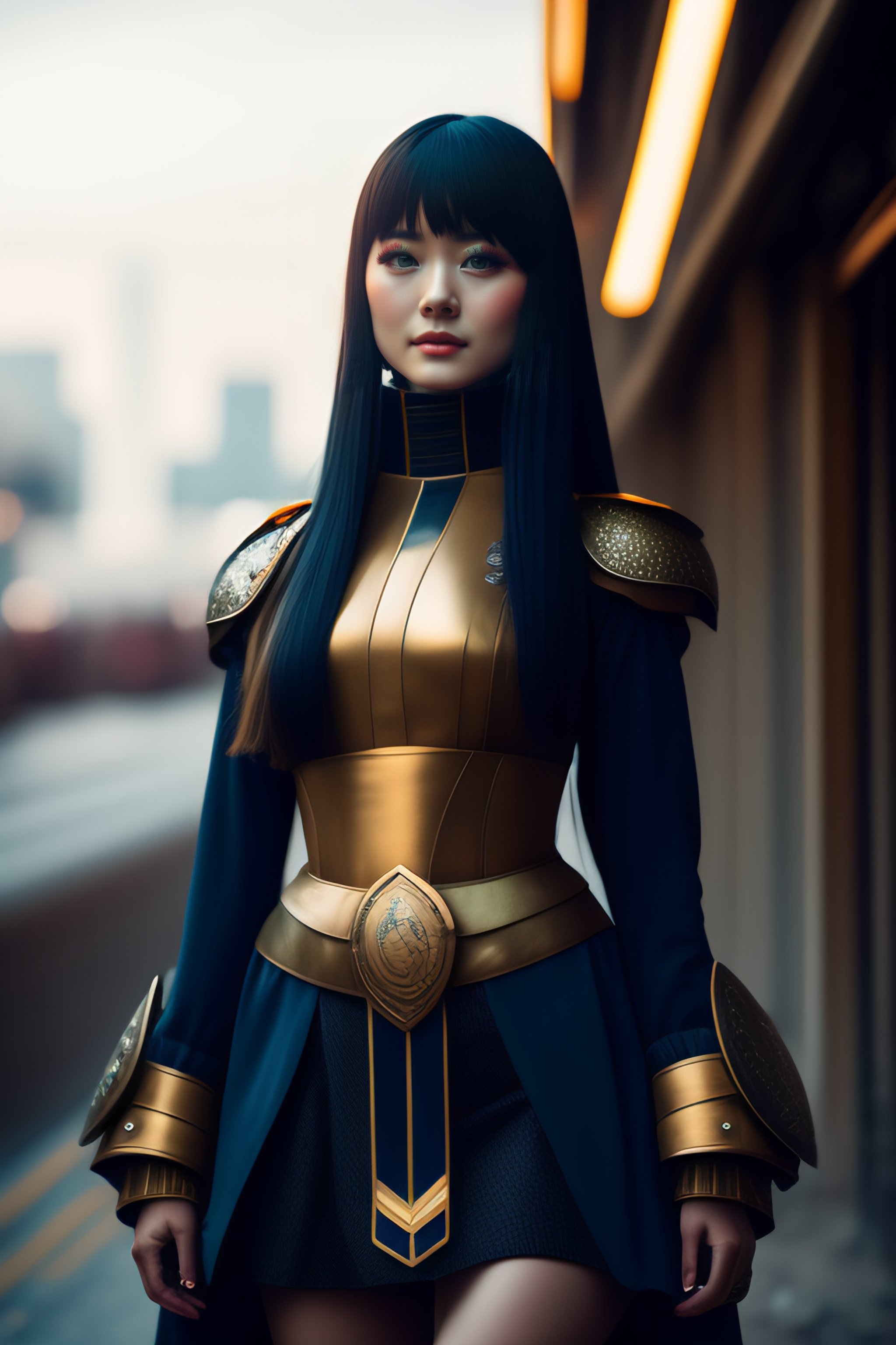 Lexica - Photoreal, cosplay, Cosplayer, cyber punk, Kanna Hashimoto ...