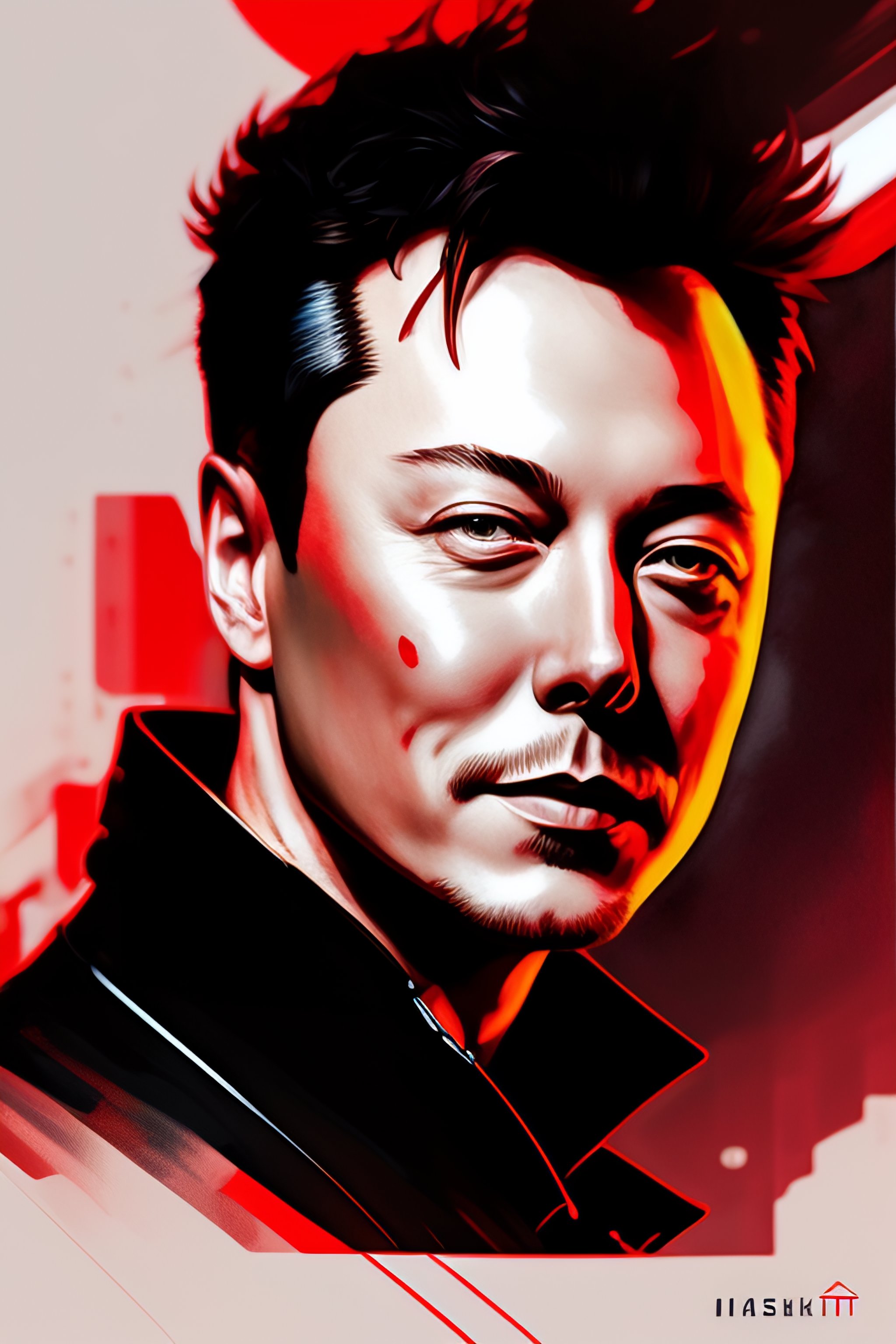 Lexica - Highly detailed portrait of elon musk, by Dustin Nguyen ...