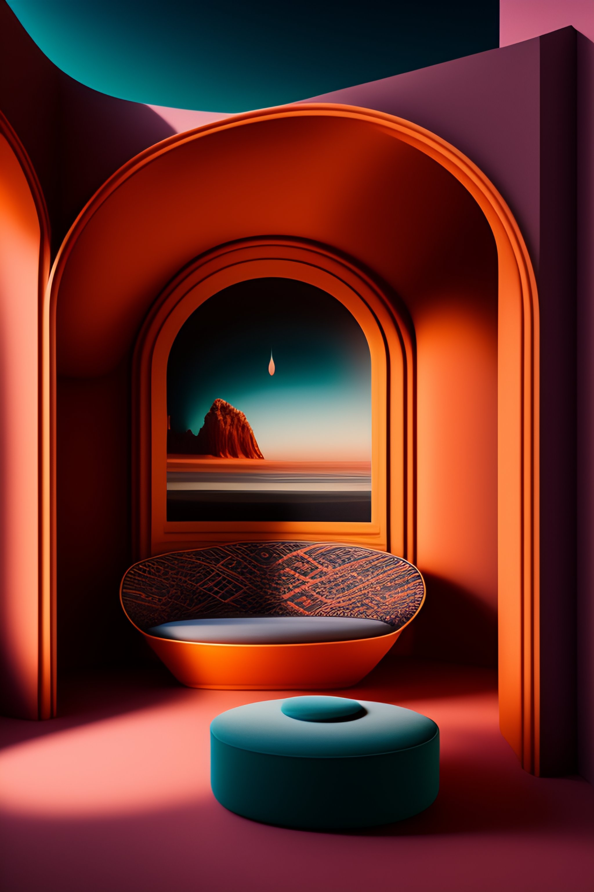 Lexica - A home decor set based on surrealism art mouvement and the ...