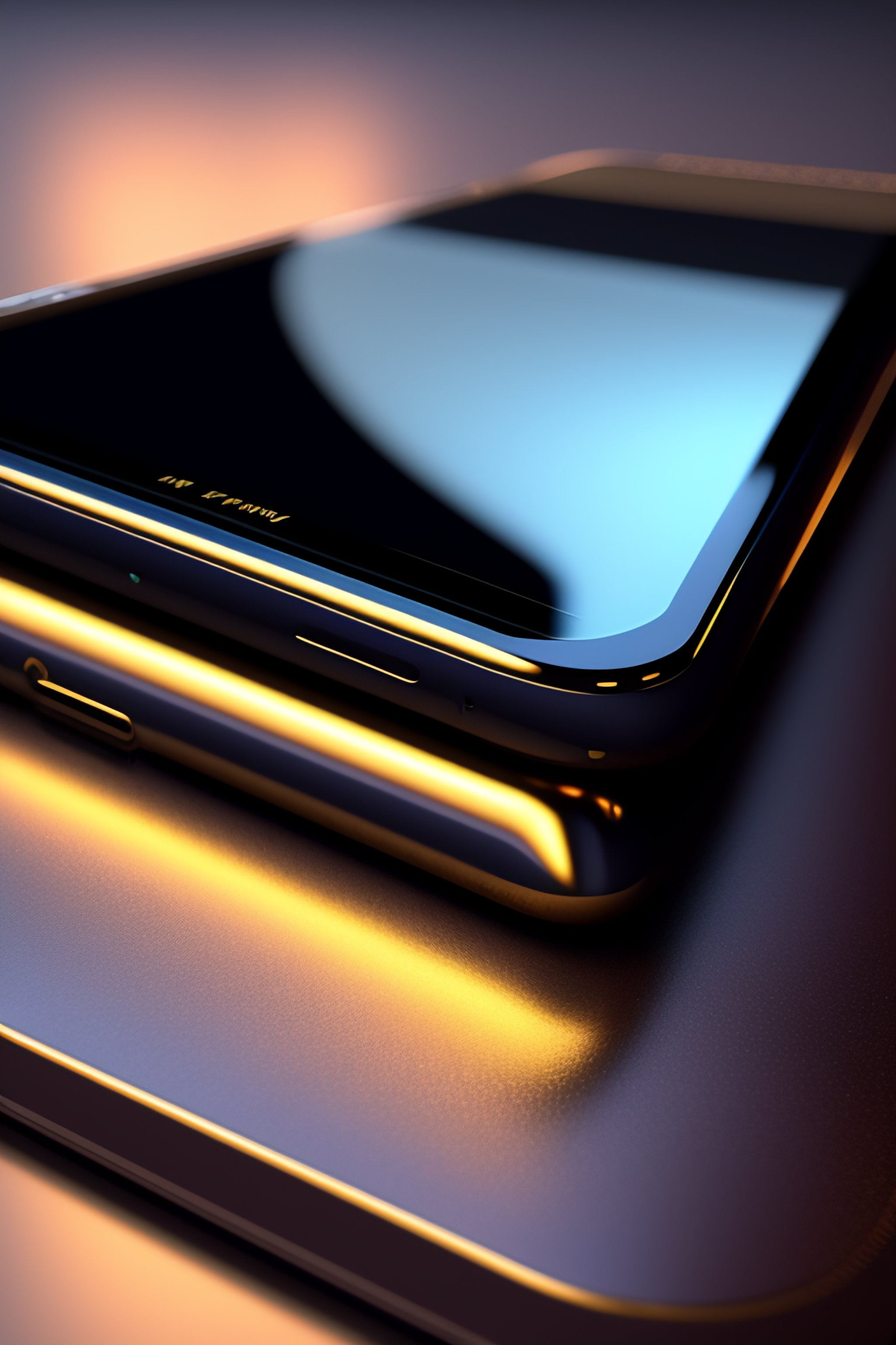 Lexica - Realistic 3D render of a futuristic tablet, ultra thin and ...