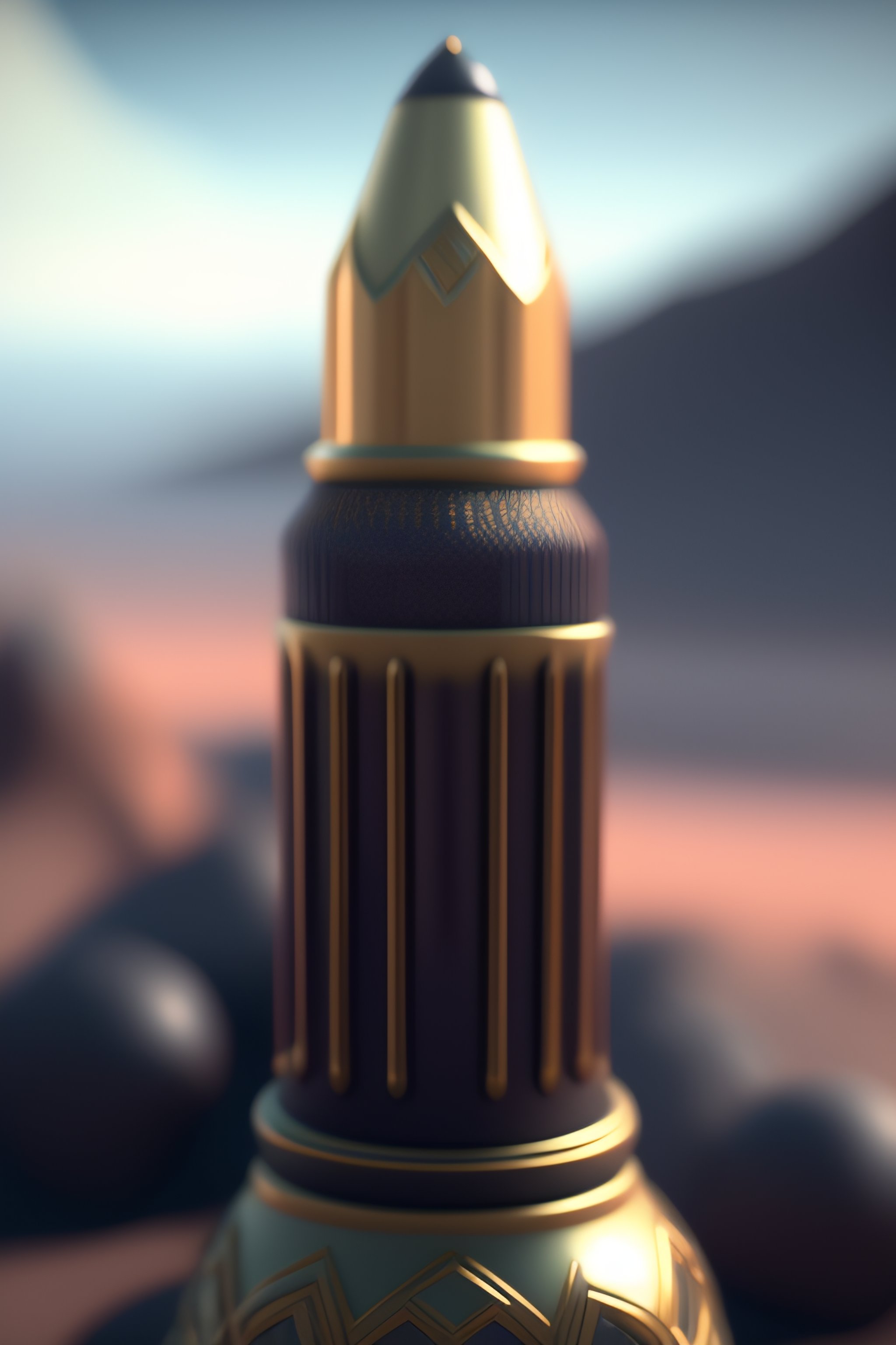 Lexica - Highly detailed keyshot render of a hand cannon from destiny 2 ...