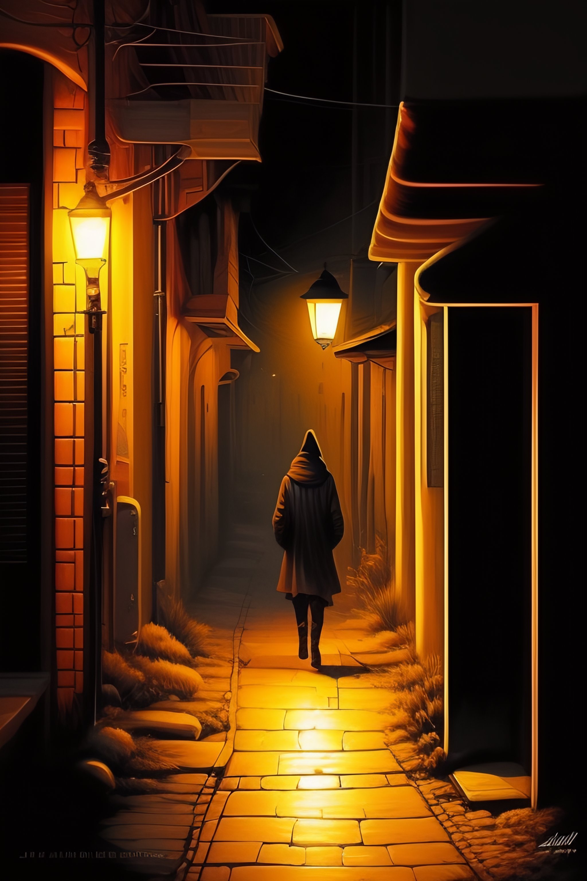 Lexica - Environmental wide water colors painting of a dusty and dirty ...