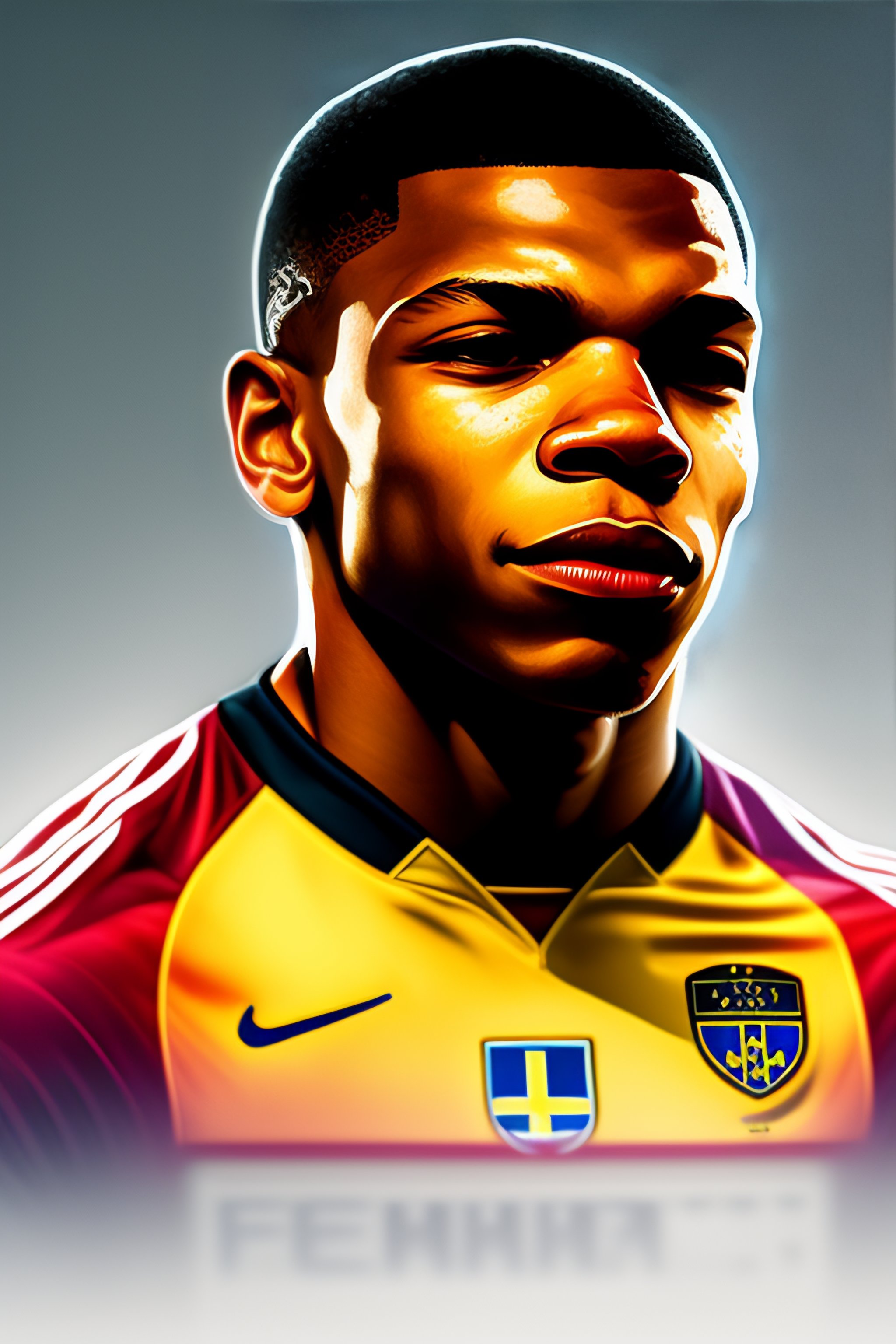 Lexica - A well-drawn extremely intricate Mbappe