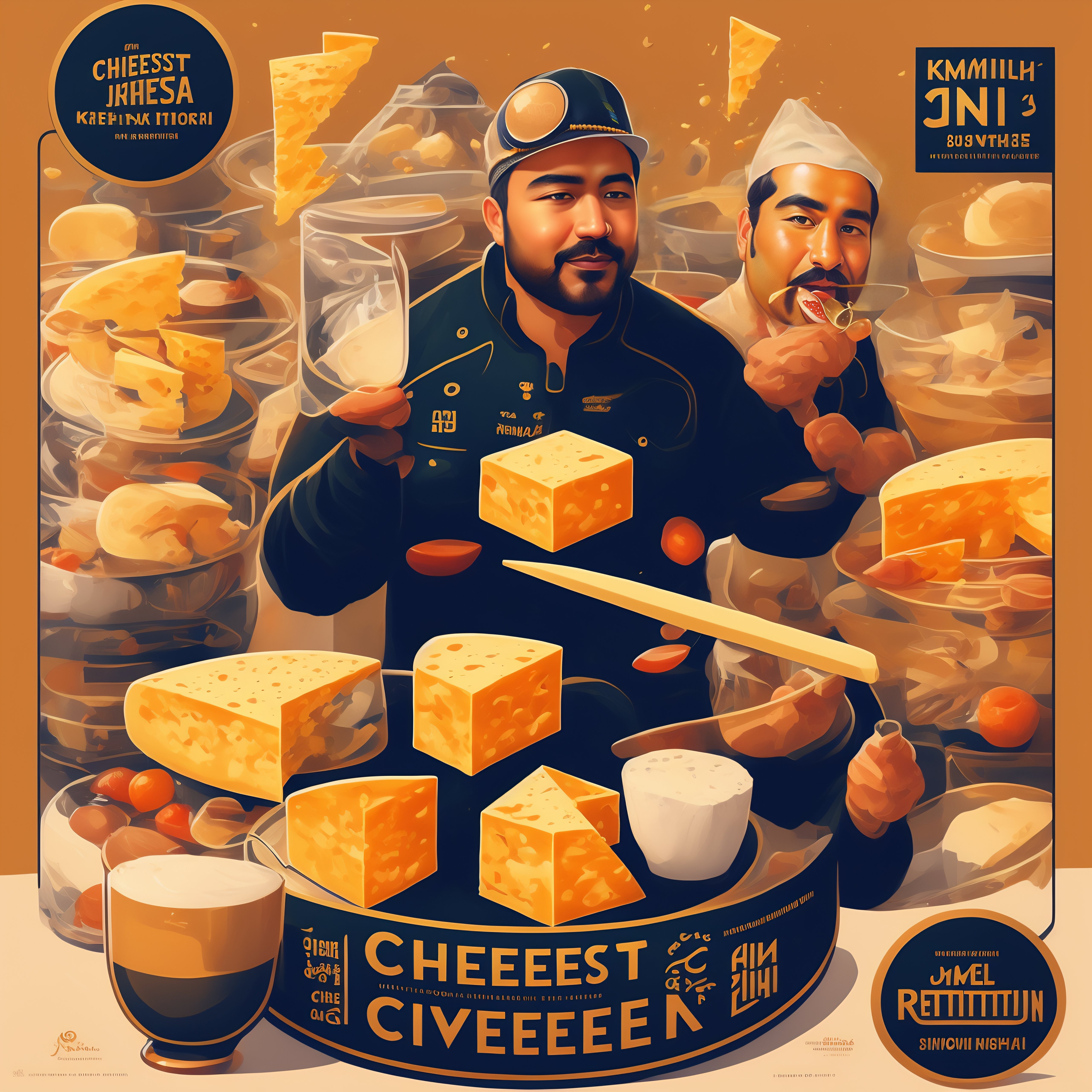 Lexica - Cheese revolution, by wasim kashin, trending on artstation