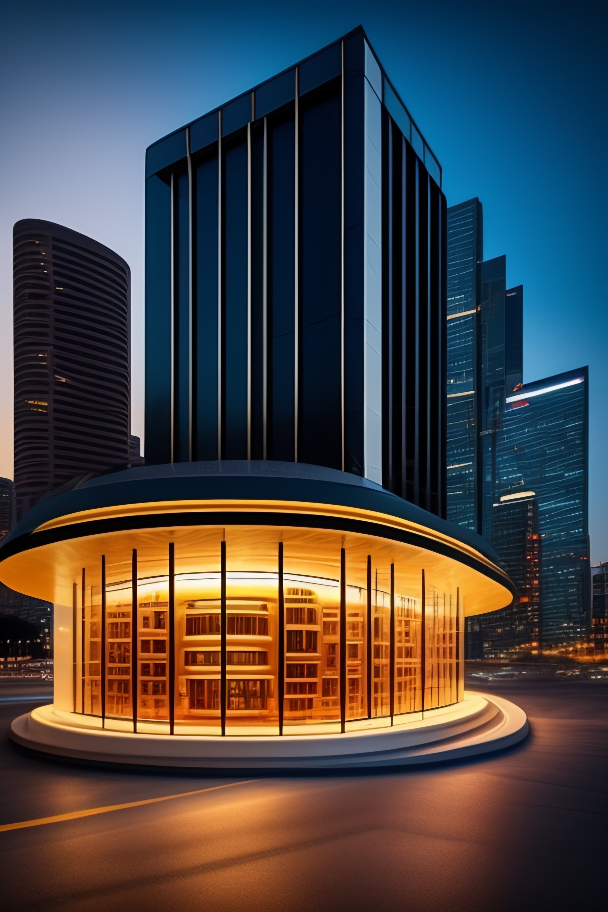 Lexica Picture Of A Bitcoin Hotel Downtown