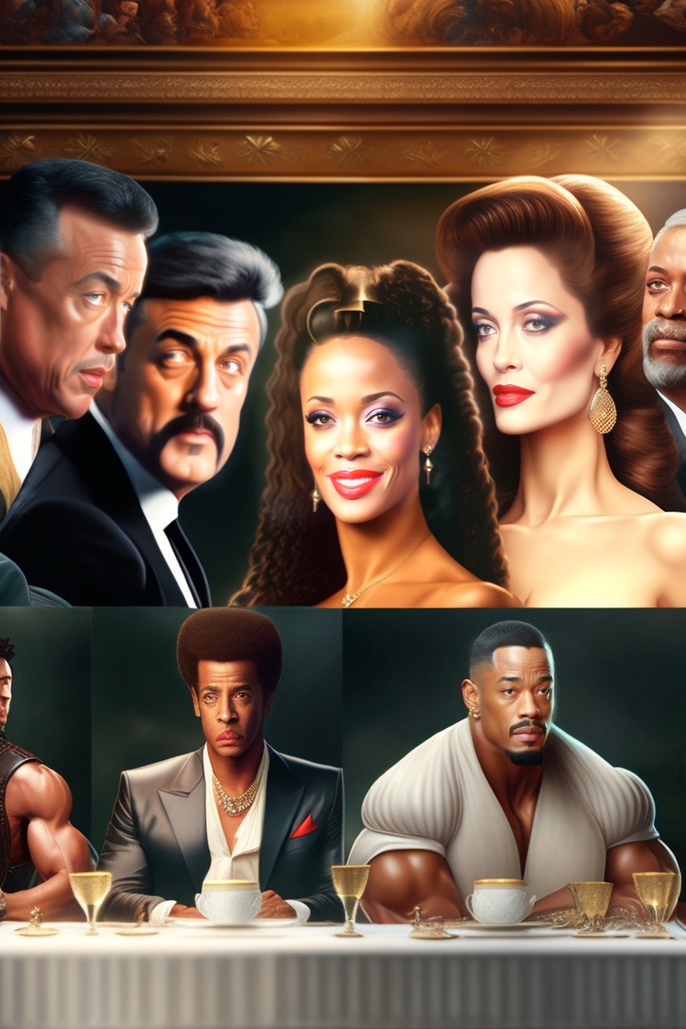Lexica - The Last Supper, guests Tom Hanks, Sylvester Stallone, Van ...
