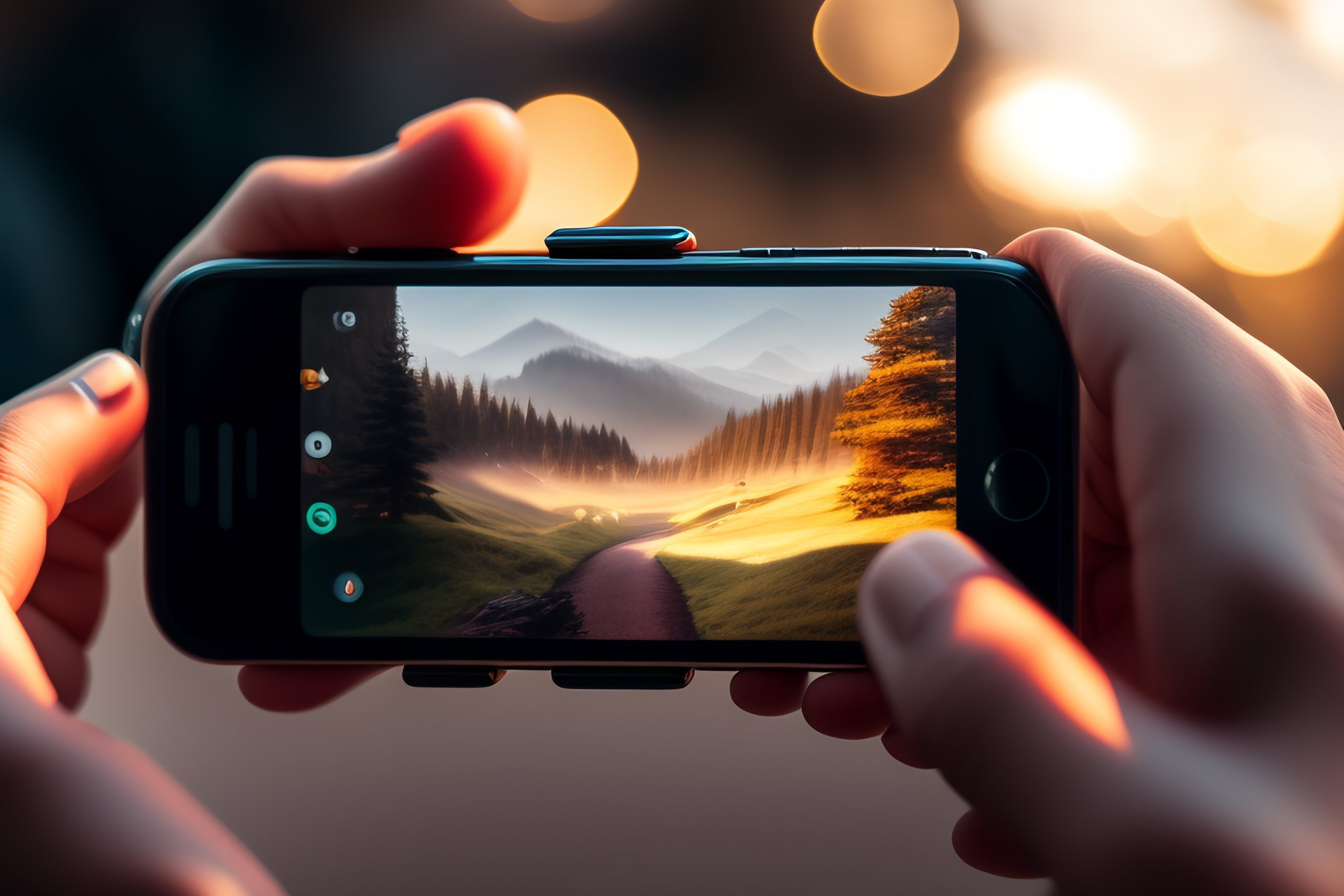 Lexica - A video of a person playing the game on their phone