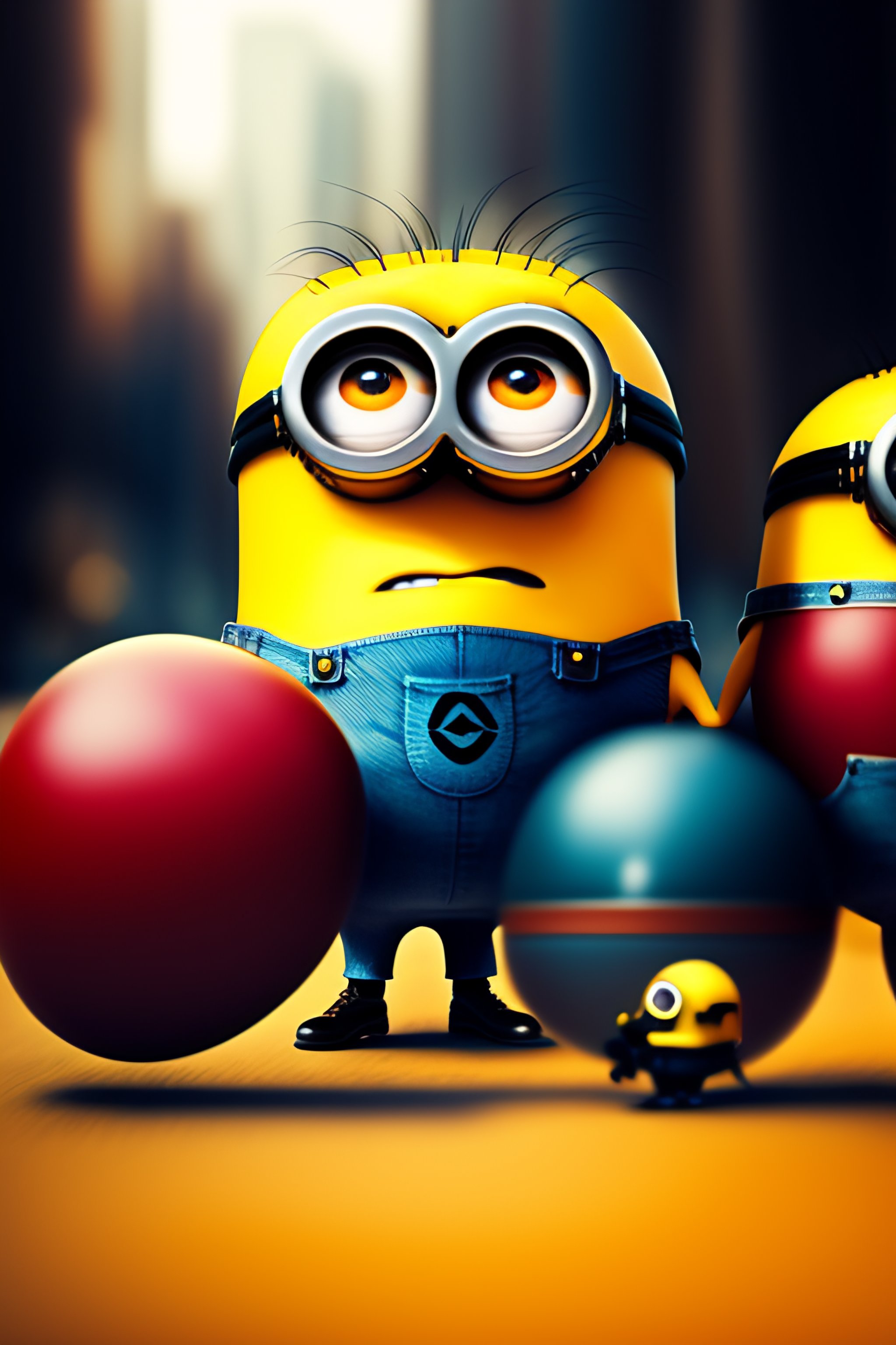 Lexica - Minions playing with bombs