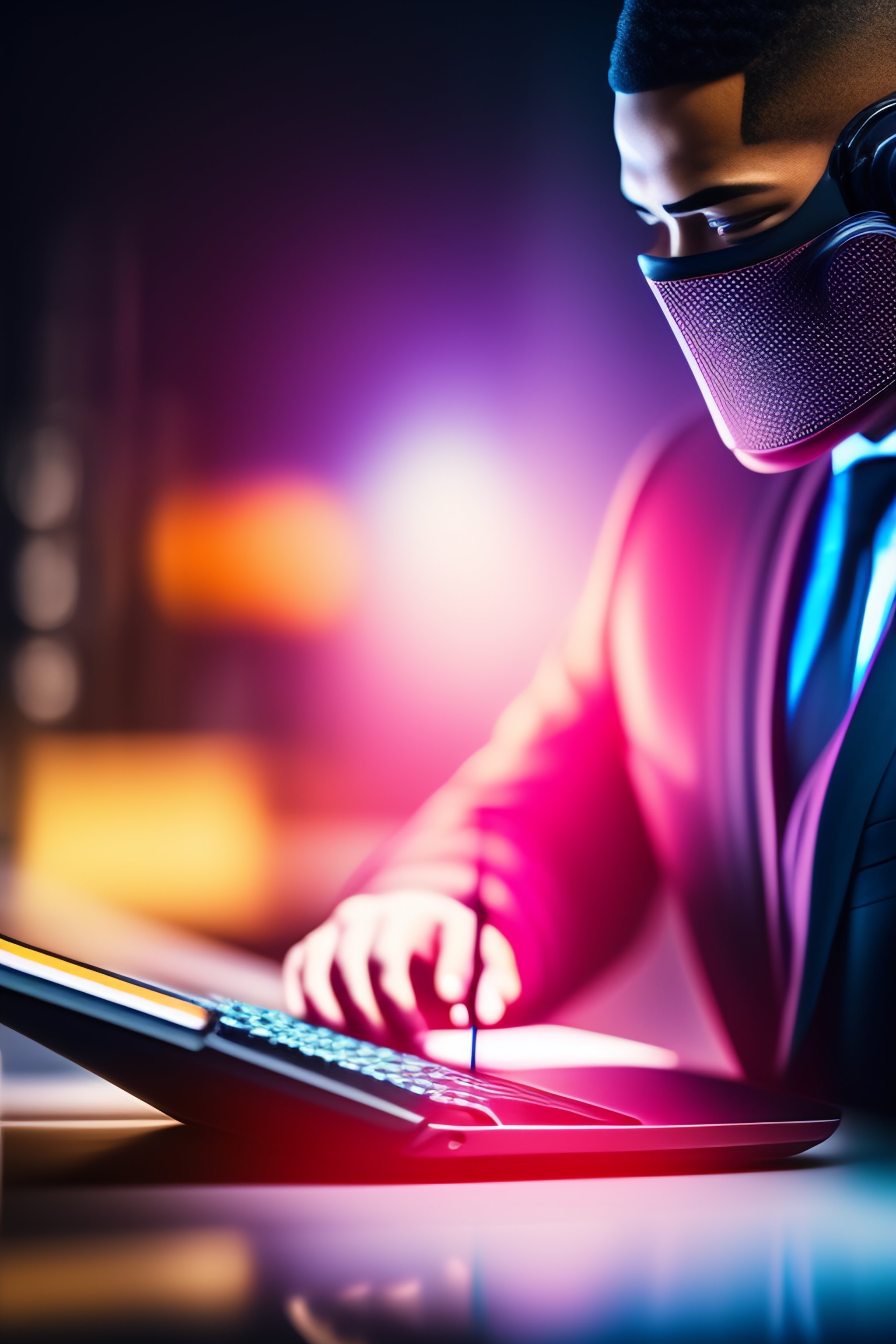 Lexica - Cyber security professional at work