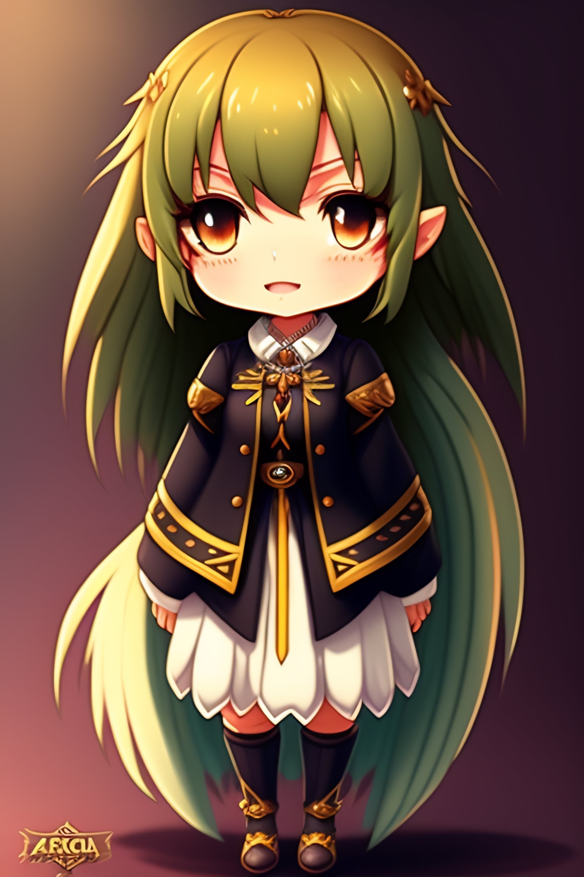 Lexica - Cute chibi harpy