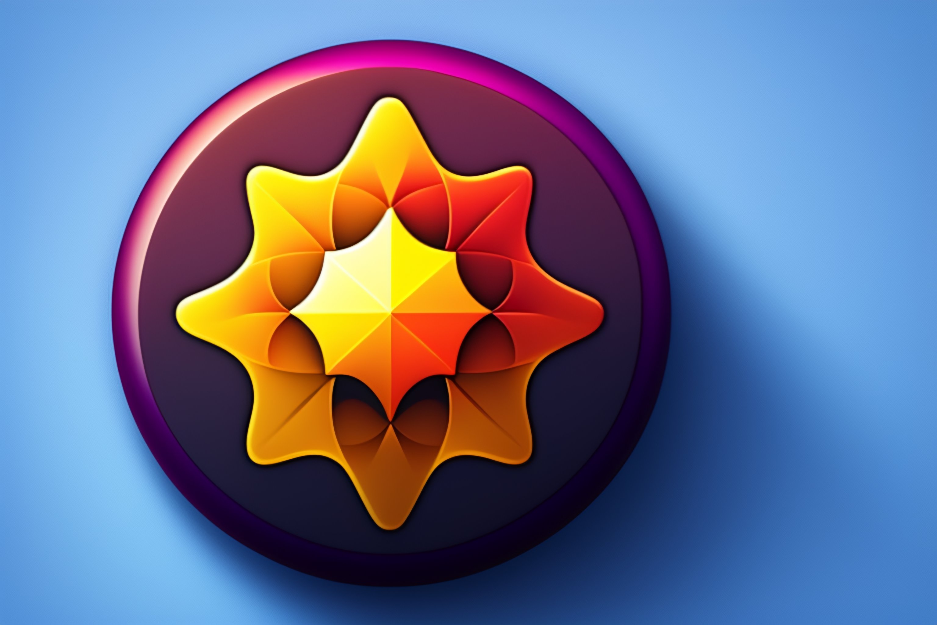 Lexica - Beautiful application icon for a AI app, ux/ui