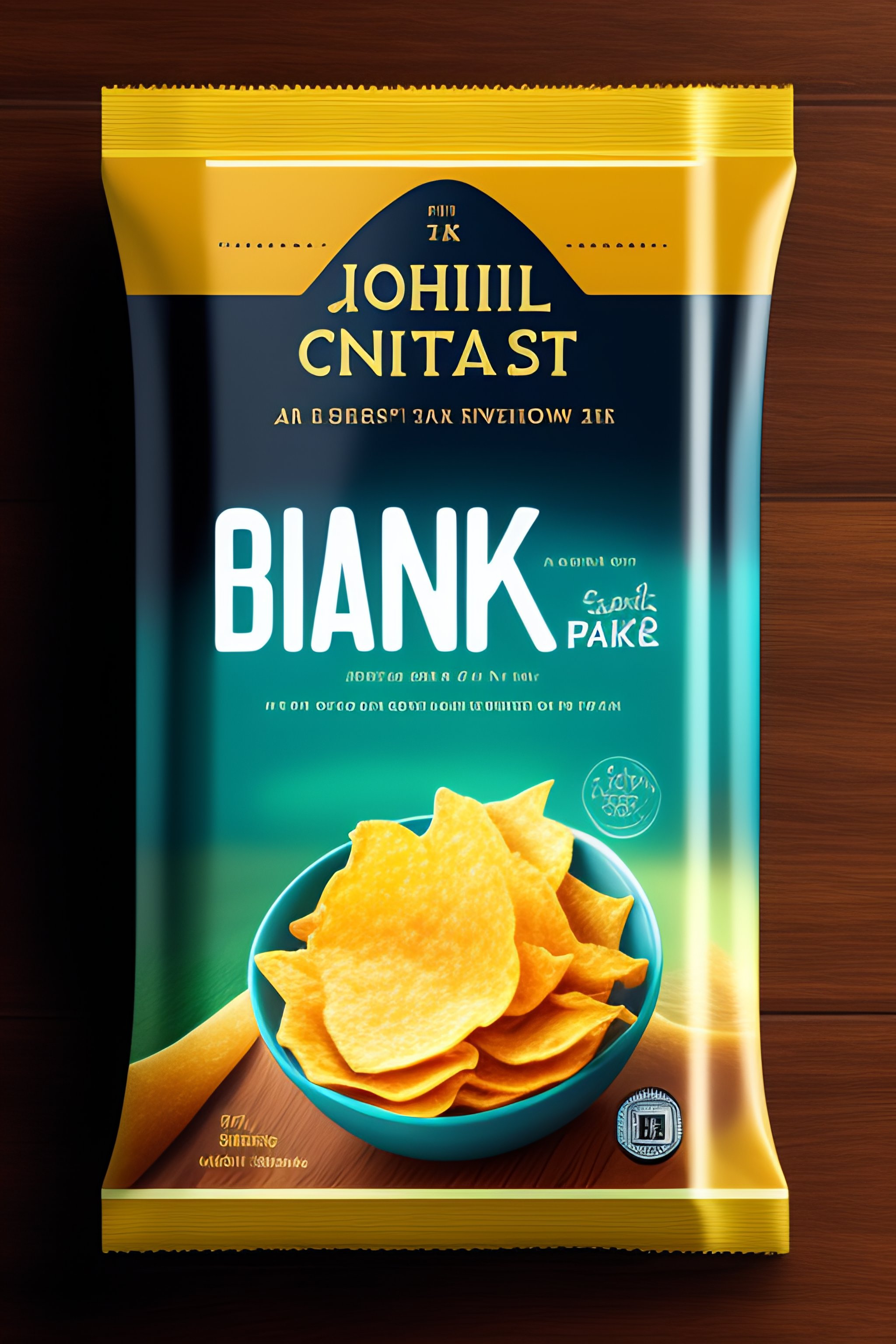 Lexica - Blank crisps packet, no favour or design on cover. Show on ...