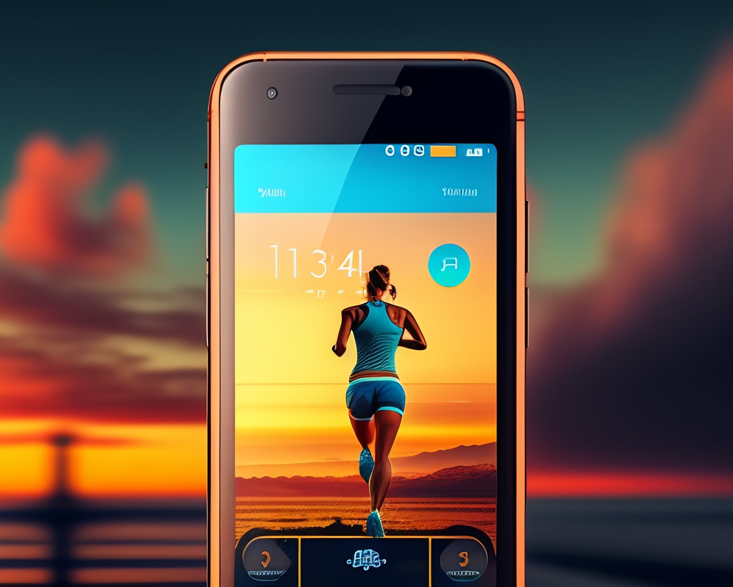 Lexica - A background for a fitness app
