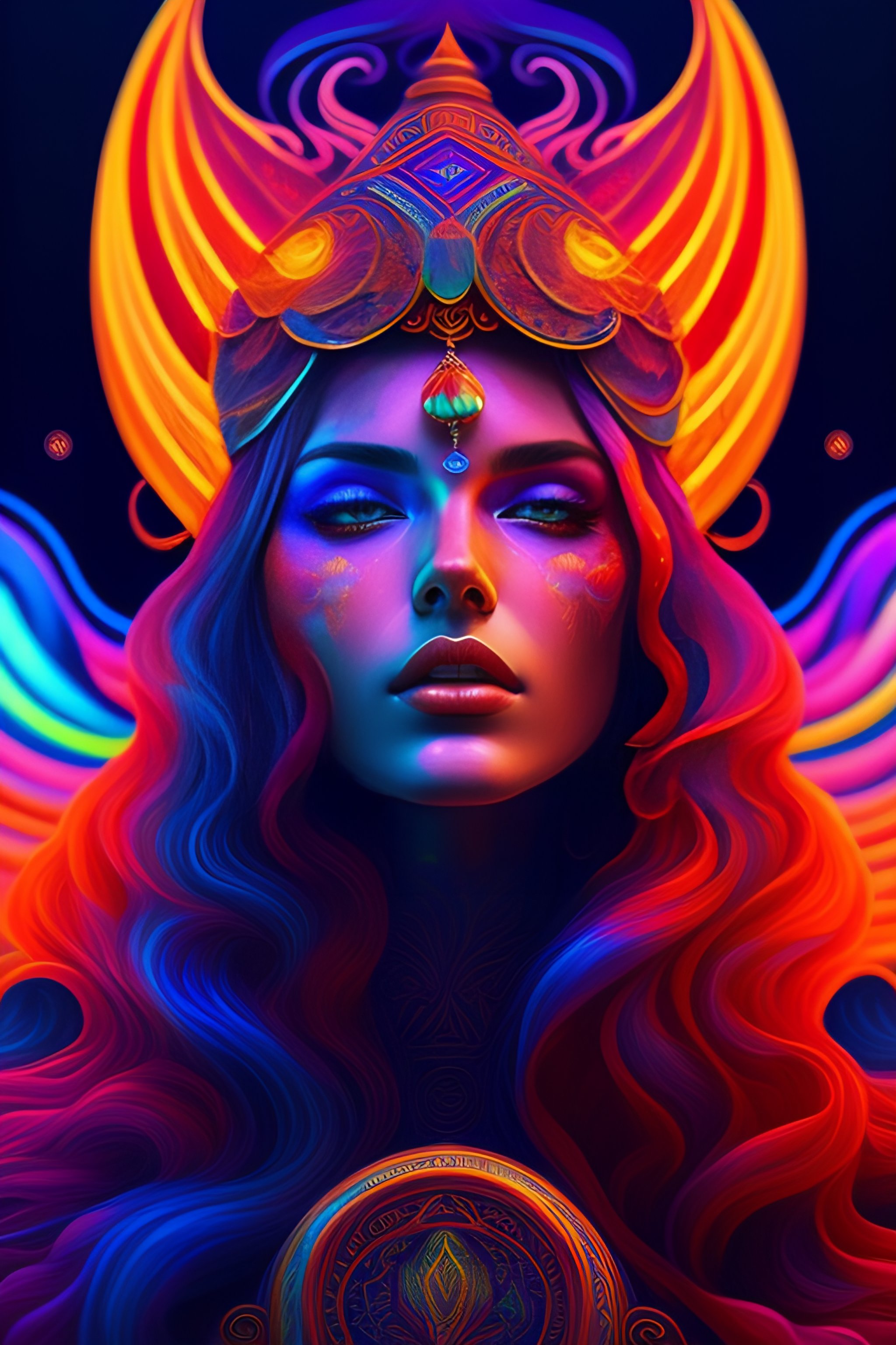 Lexica - An extremely psychedelic beer, colorful, surreal, dramatic ...